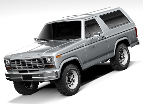 Ford Bronco 3D Models for Download | TurboSquid
