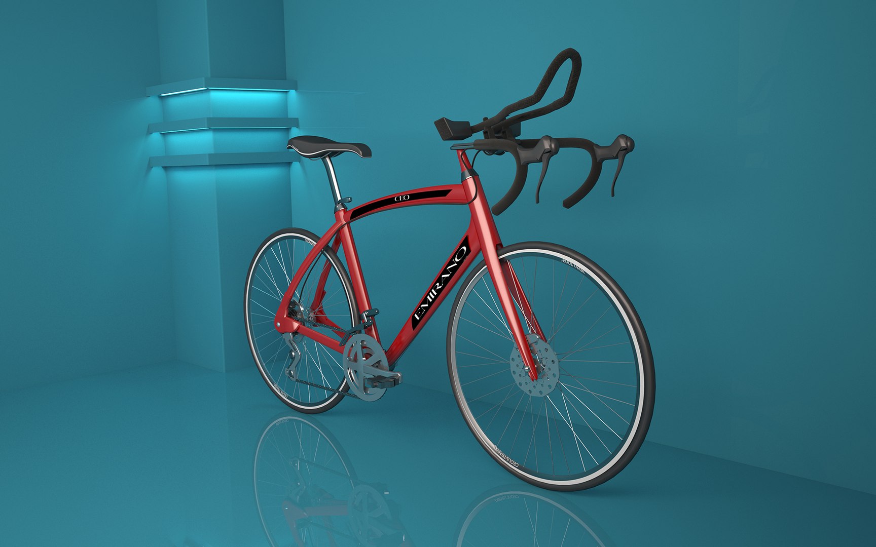 Road bike 3D model - TurboSquid 1567707