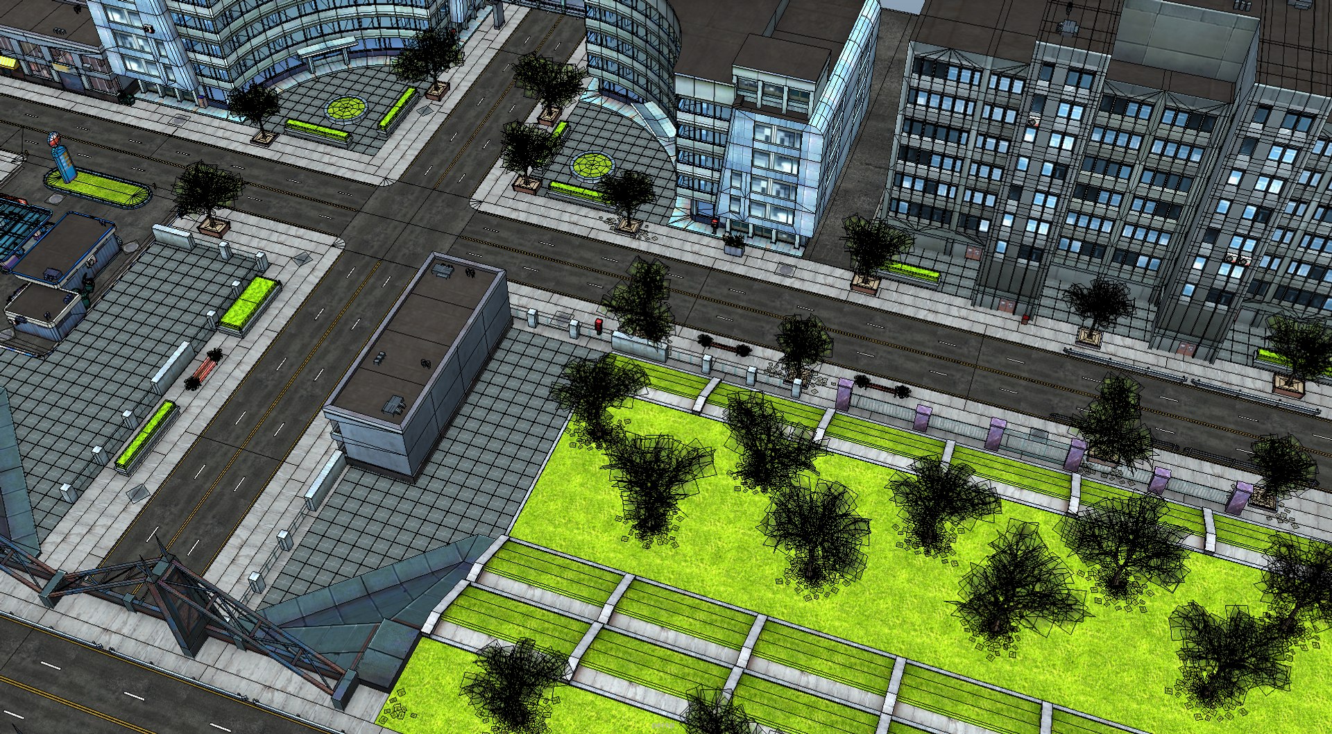 3D pack city buildings props model - TurboSquid 1484681