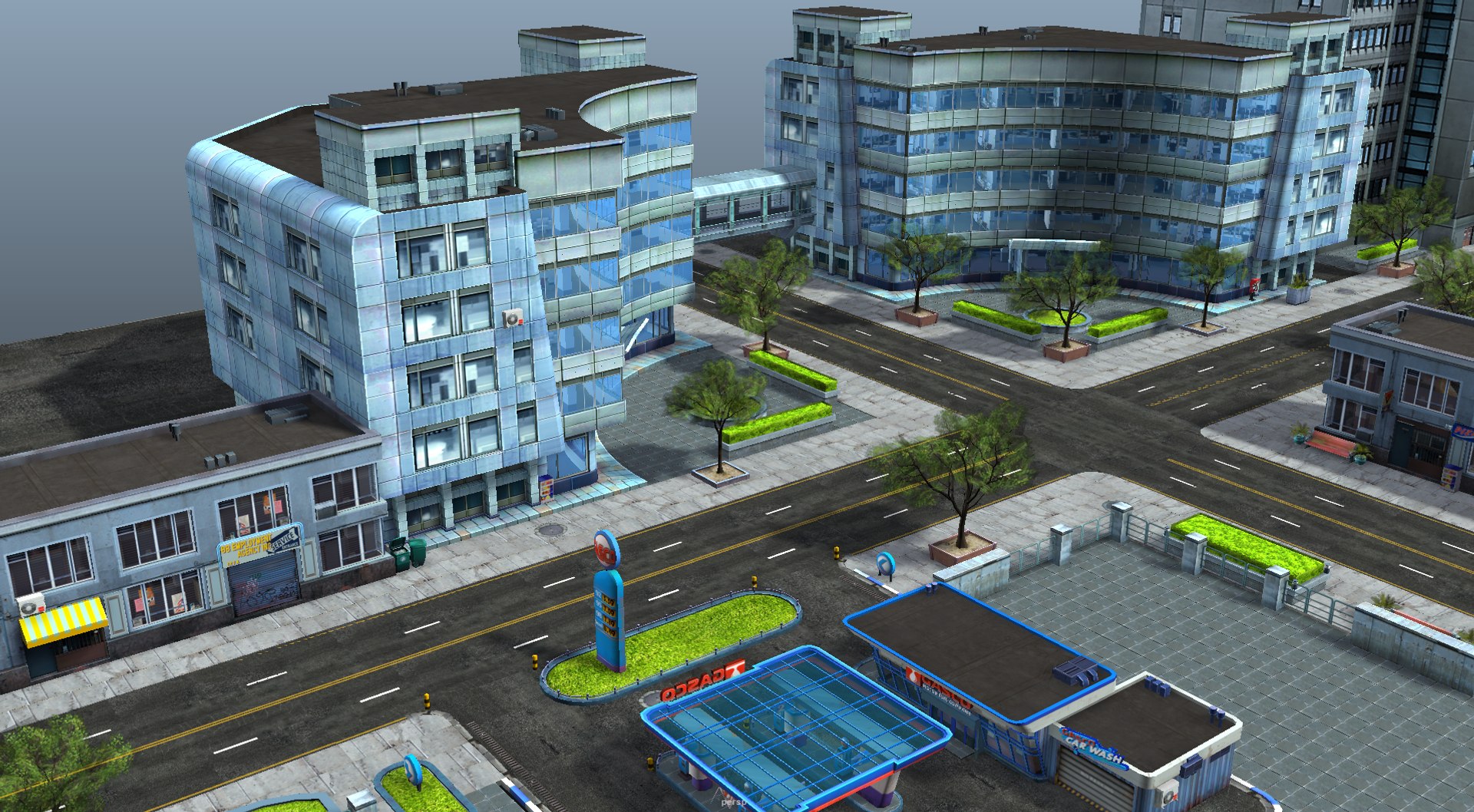 3D pack city buildings props model - TurboSquid 1484681