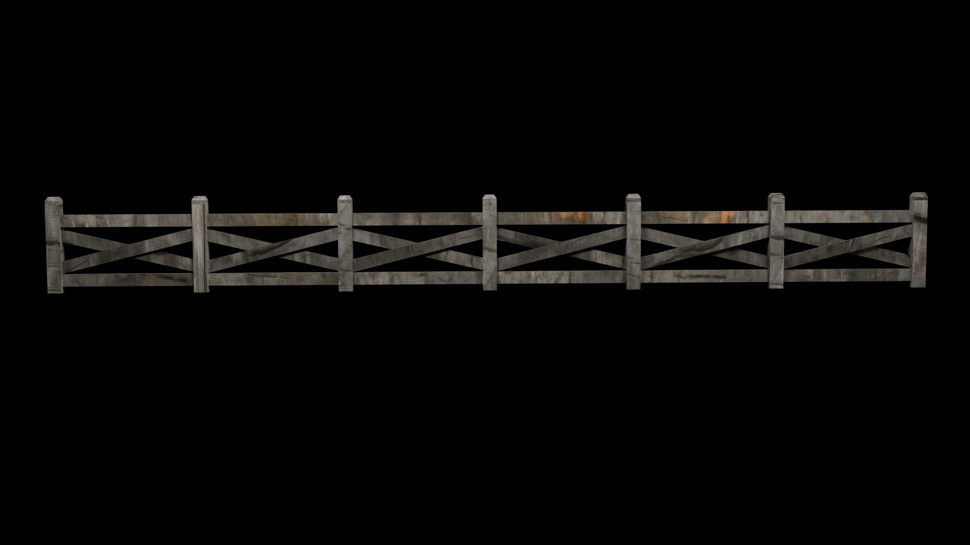 3D Fence Collection Model - TurboSquid 2268718