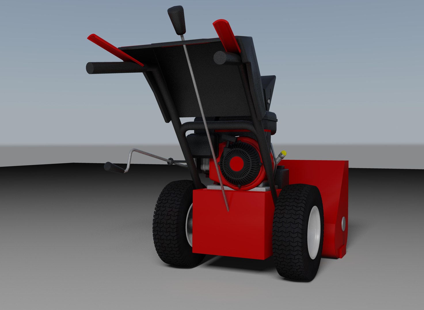3d Snow Blower 2 Model