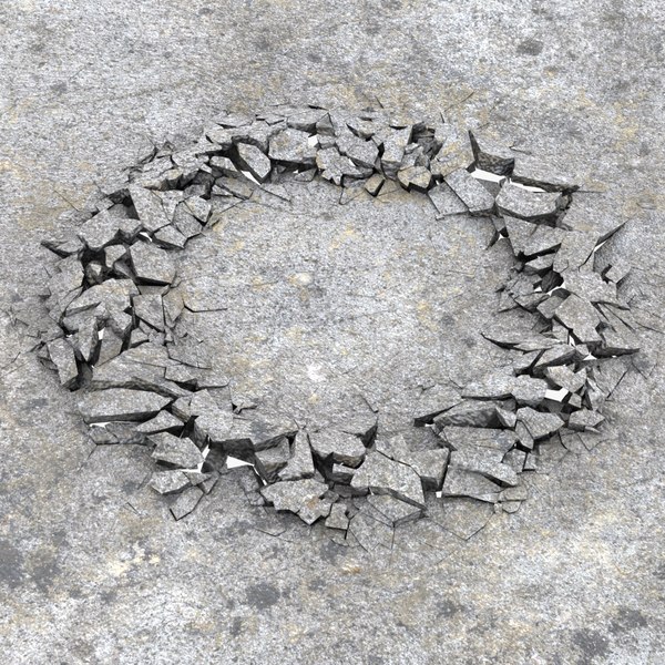 Wall hole 3D - TurboSquid 1607029