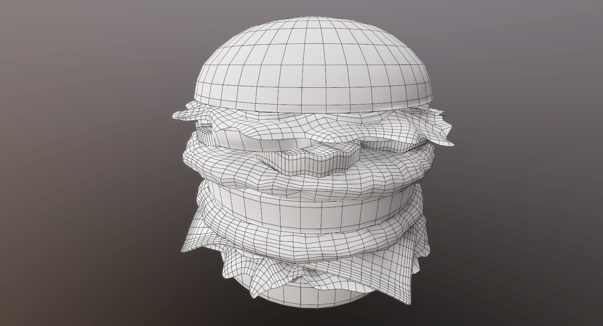 Burger Hamburger 3D Model - TurboSquid 1254375