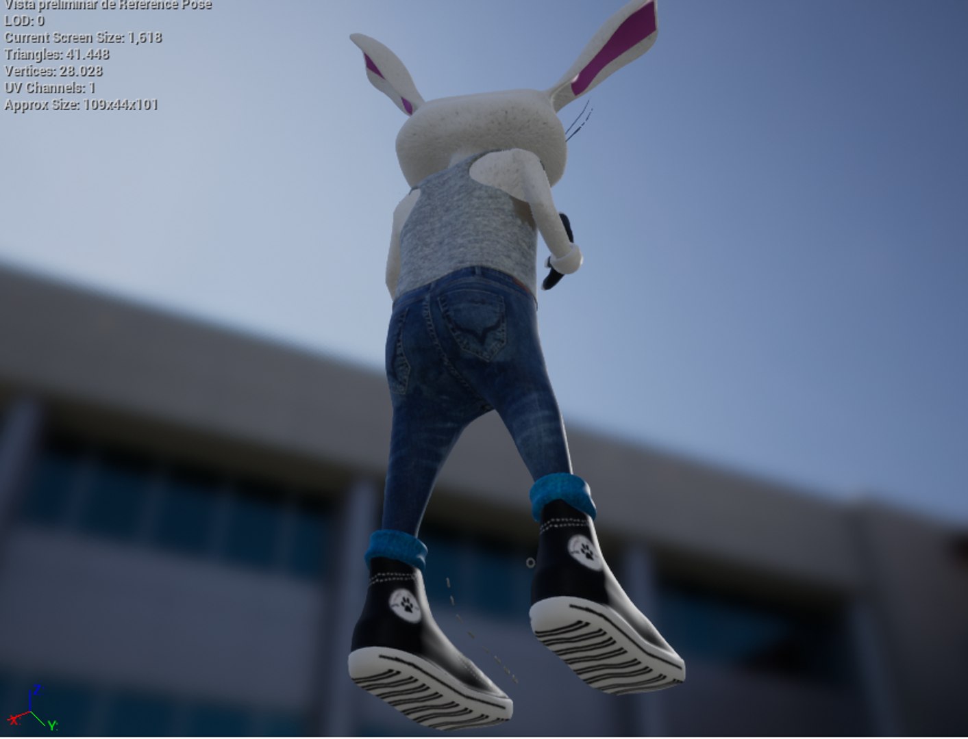 Conejo Rabbit 3D Model - TurboSquid 1296140