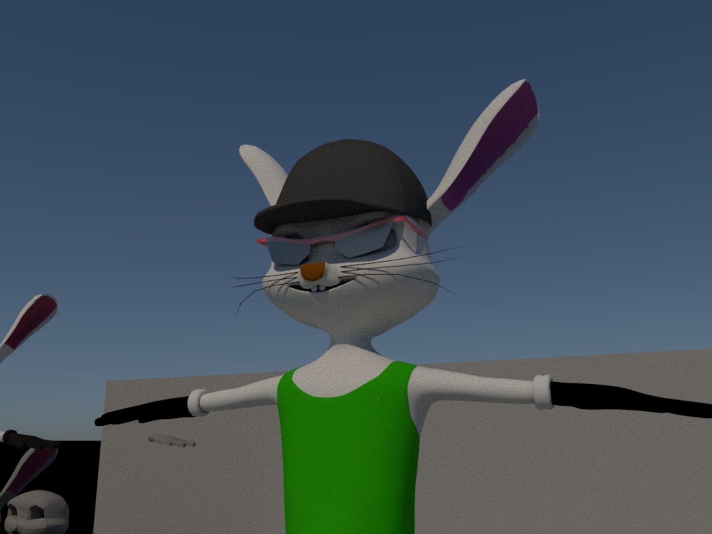 Conejo Rabbit 3D Model - TurboSquid 1296140