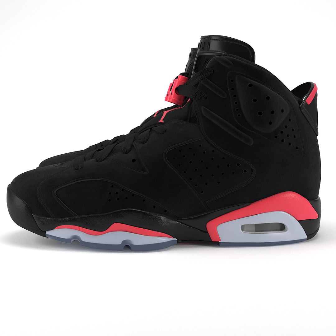 Jordan 6 Retro Infrared 3D - TurboSquid 1523809