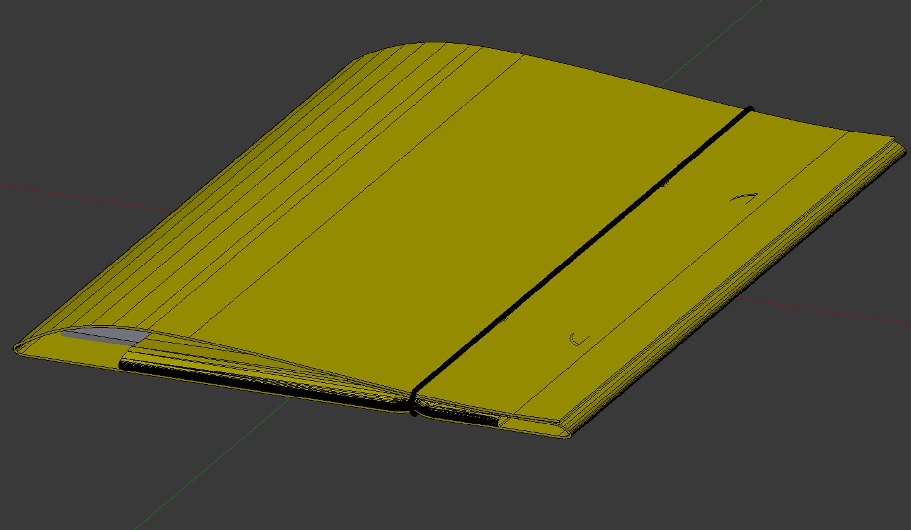 Folder Paper Model - TurboSquid 1161753