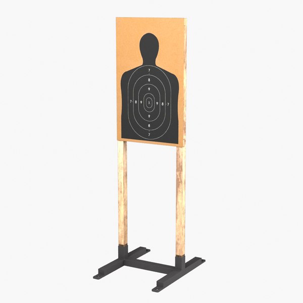 modelo 3d Firing Target - TurboSquid 2089940