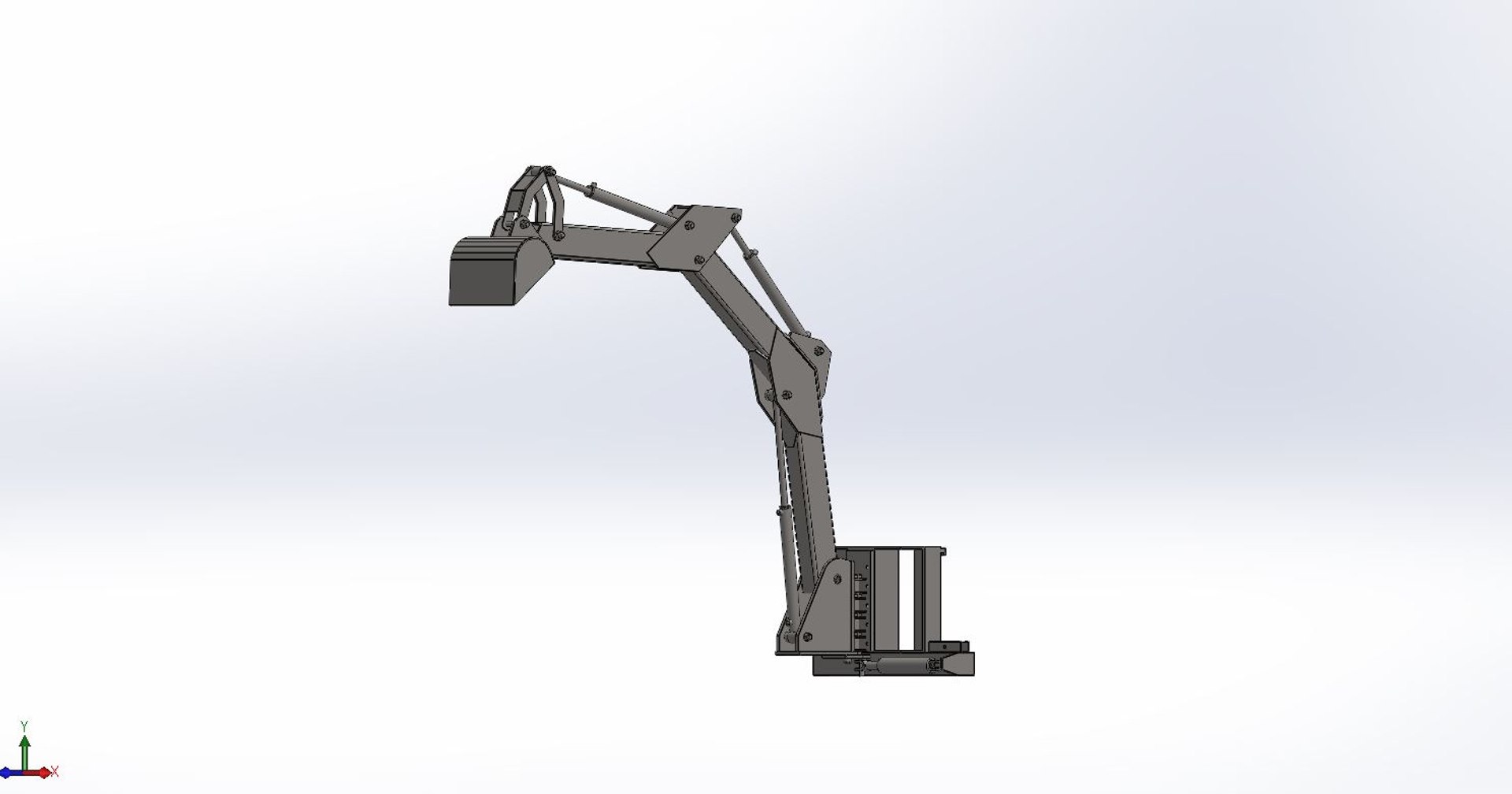 3D Excavator arm - TurboSquid 2073363
