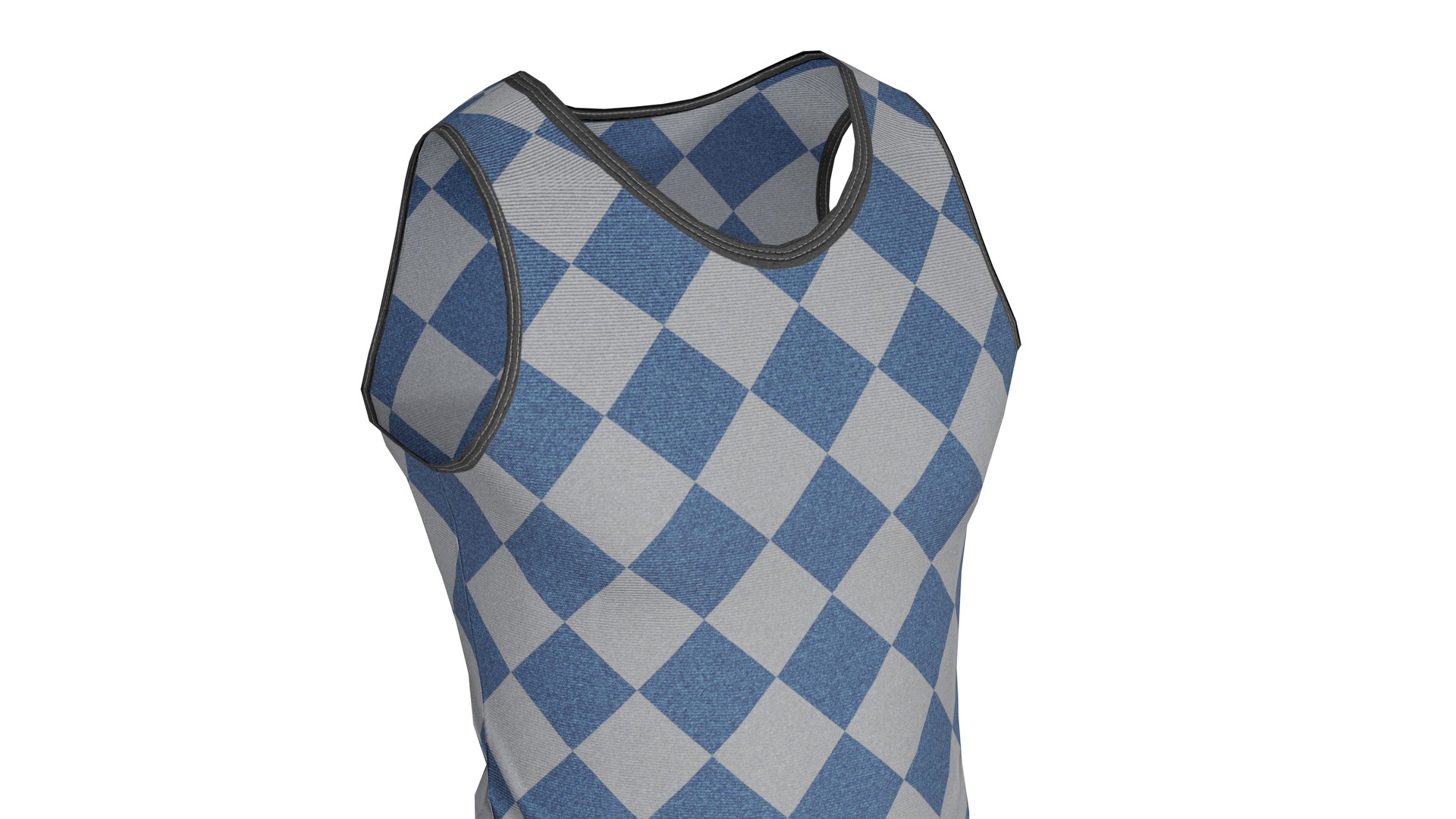 Free Men TankTop 3D Model - TurboSquid 2170621
