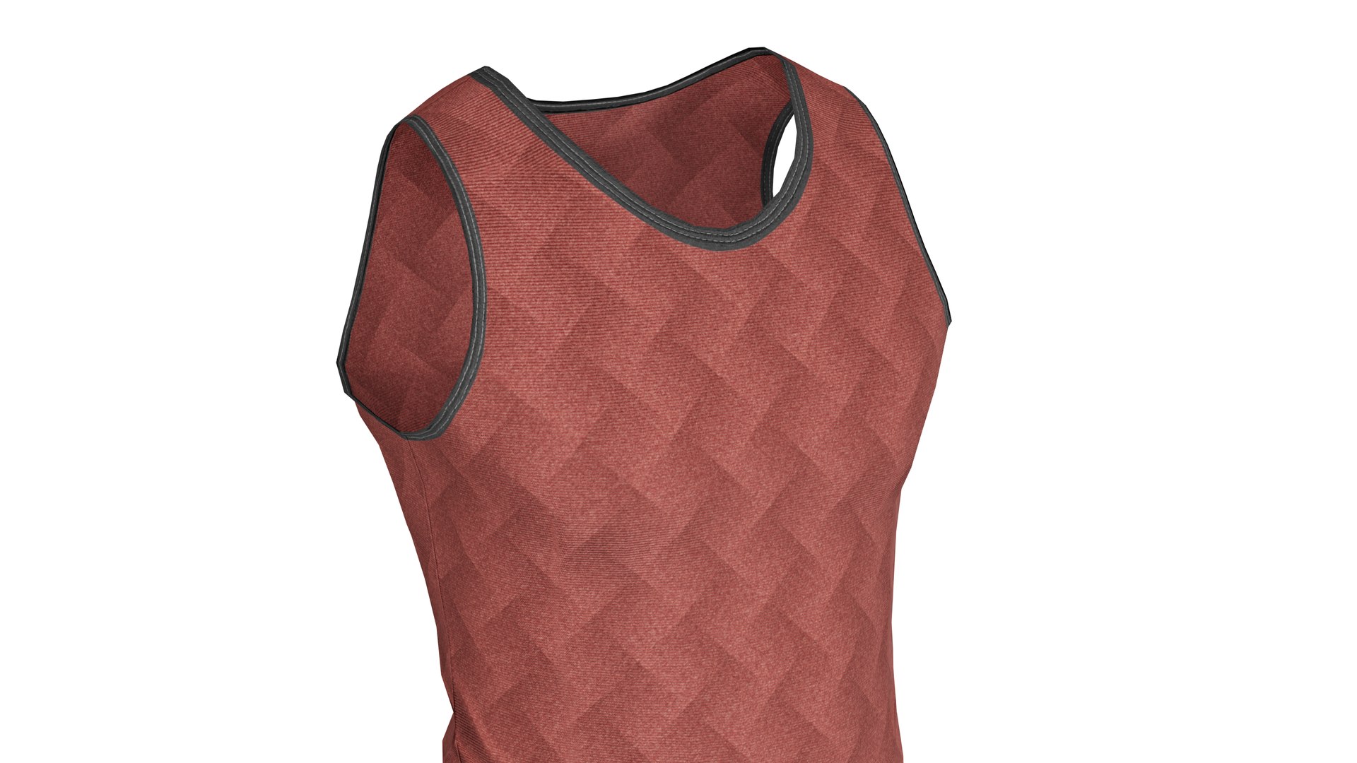 Free Men TankTop 3D Model - TurboSquid 2170621
