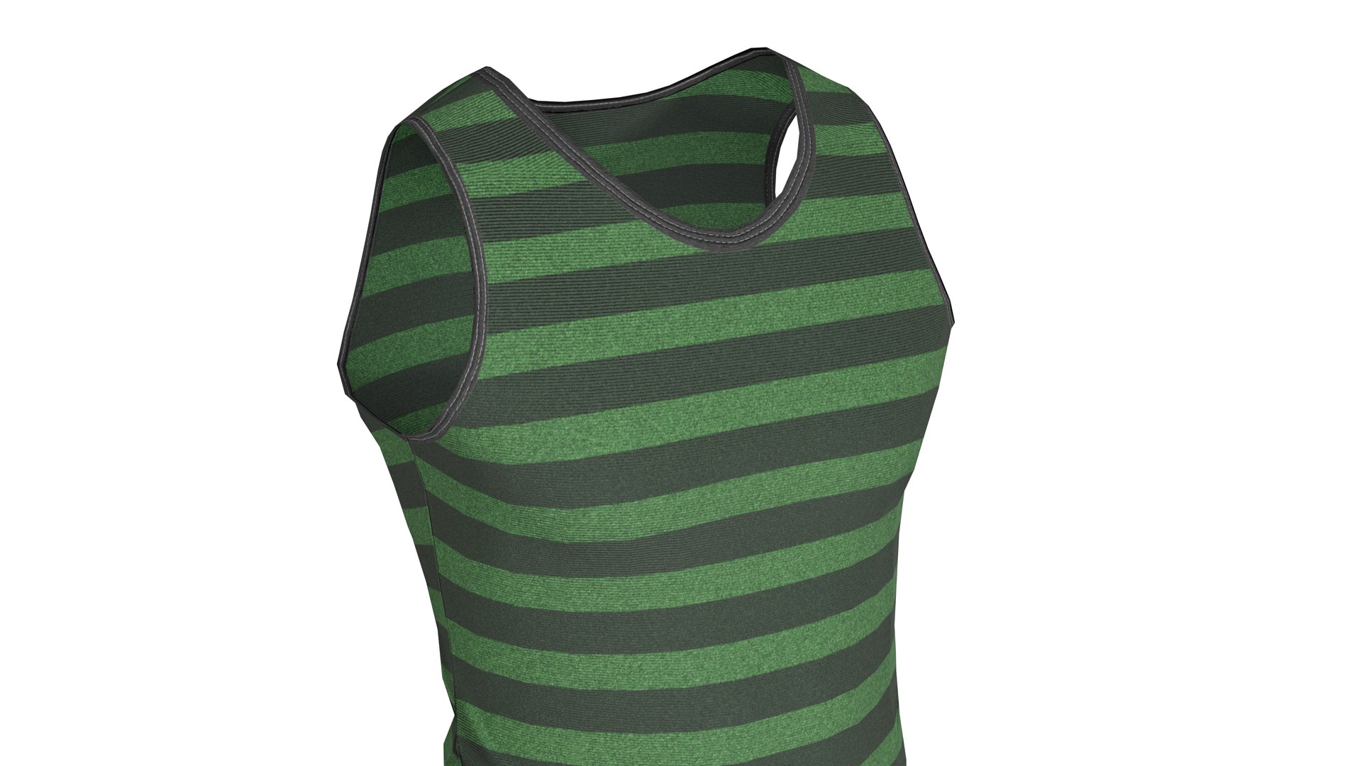 Free Men TankTop 3D Model - TurboSquid 2170621