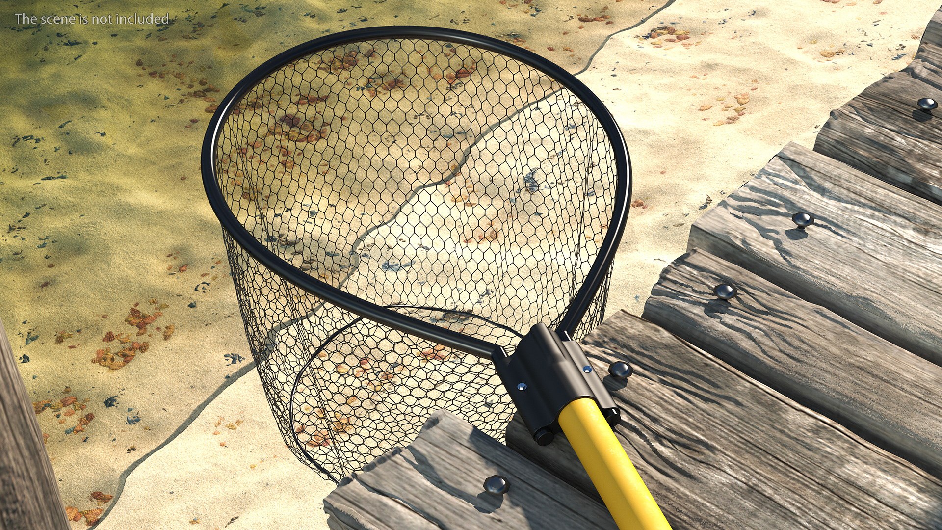 3D Fish Landing Net Model - TurboSquid 2137105