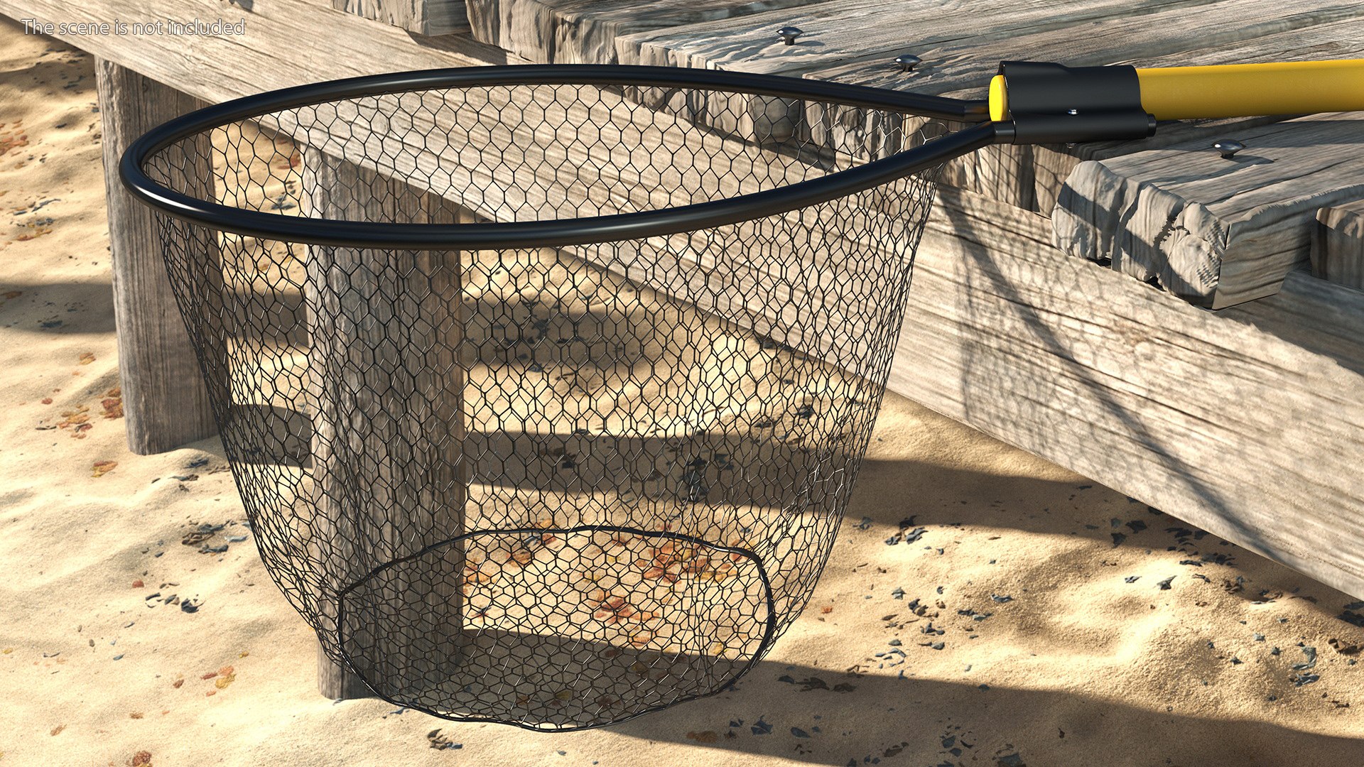 3D Fish Landing Net Model - TurboSquid 2137105