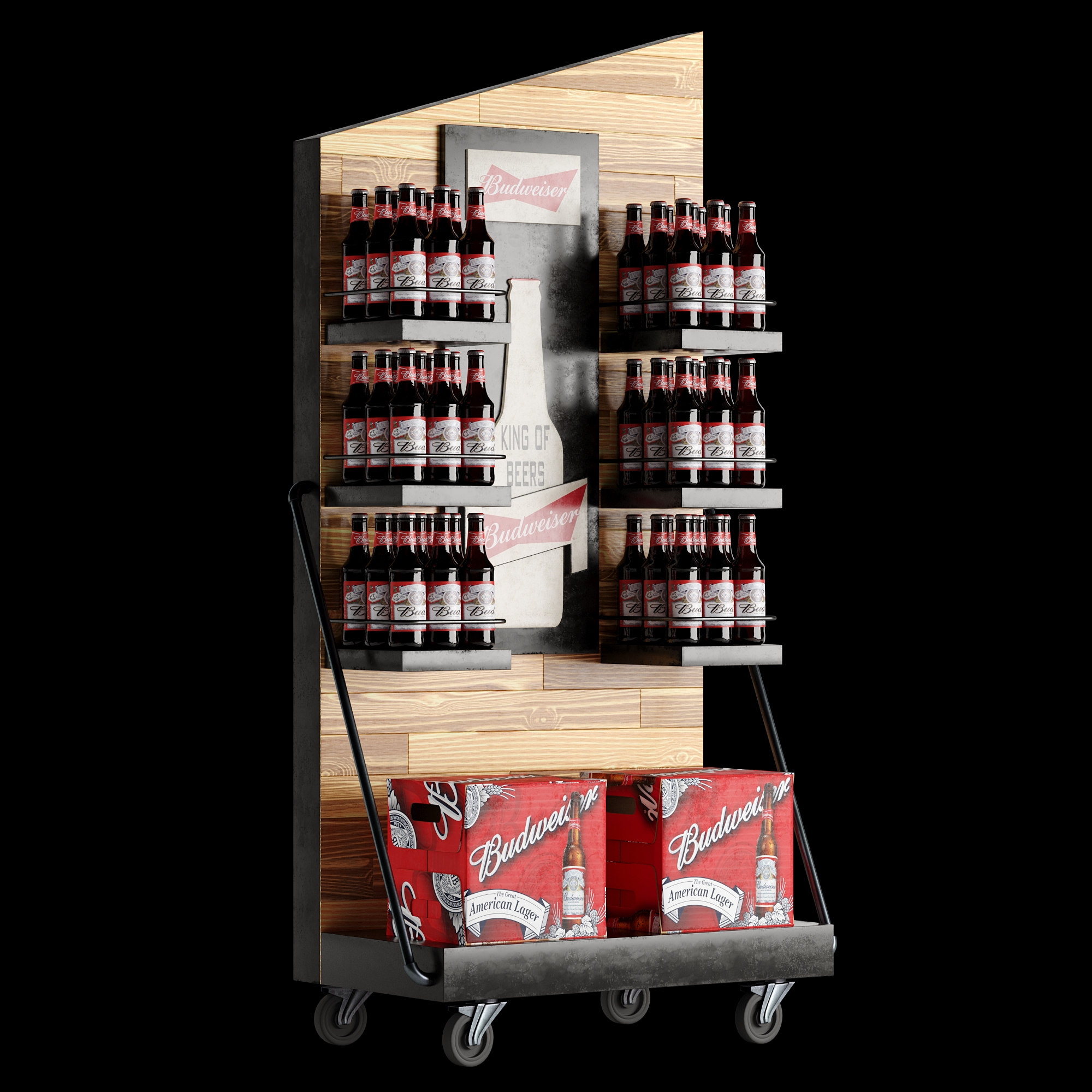 Beer stand 3D model - TurboSquid 1690454