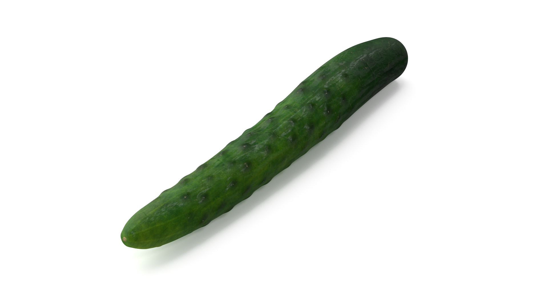 3D Long Cucumber Model - TurboSquid 1982308