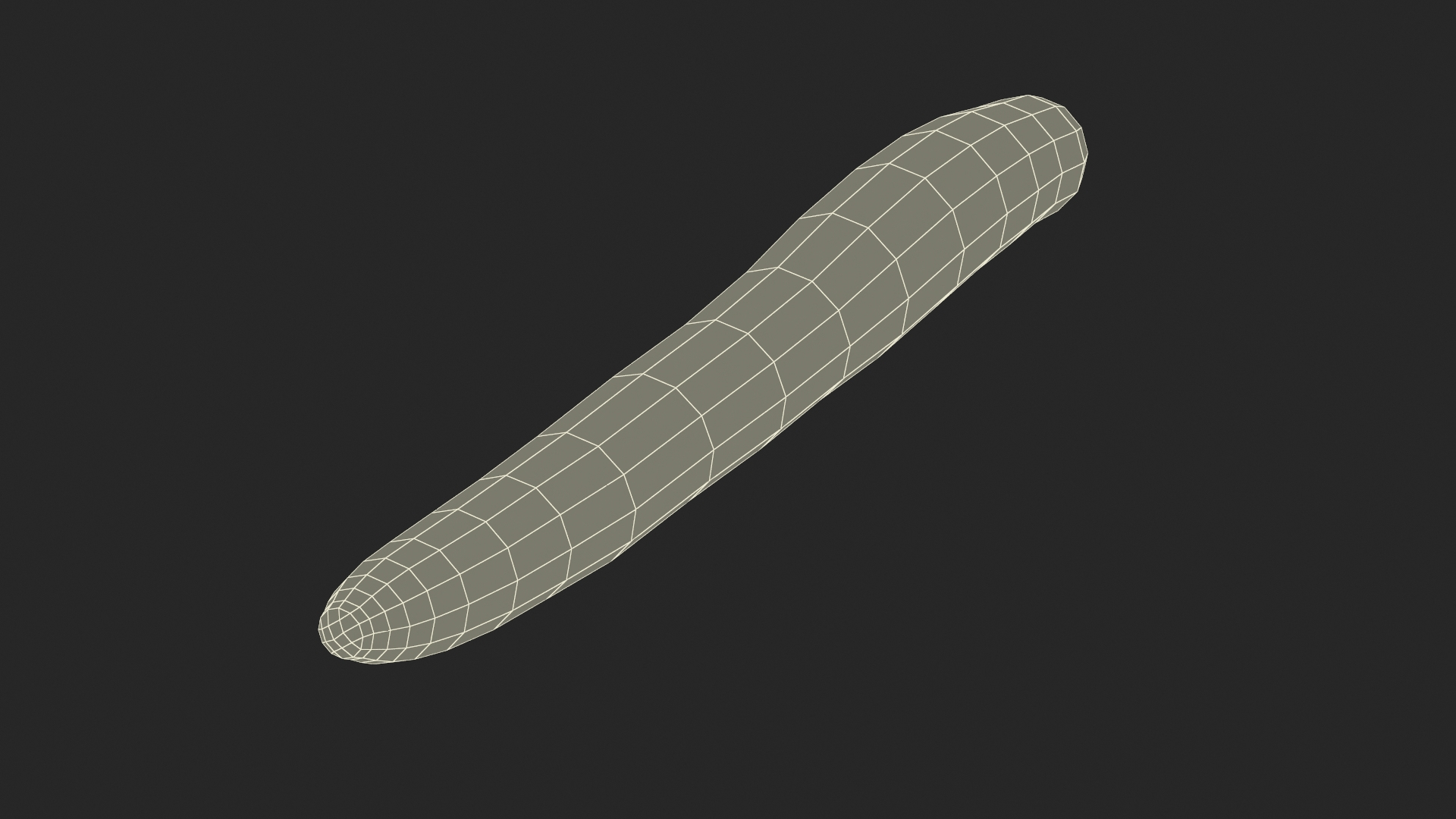3D Long Cucumber Model - TurboSquid 1982308