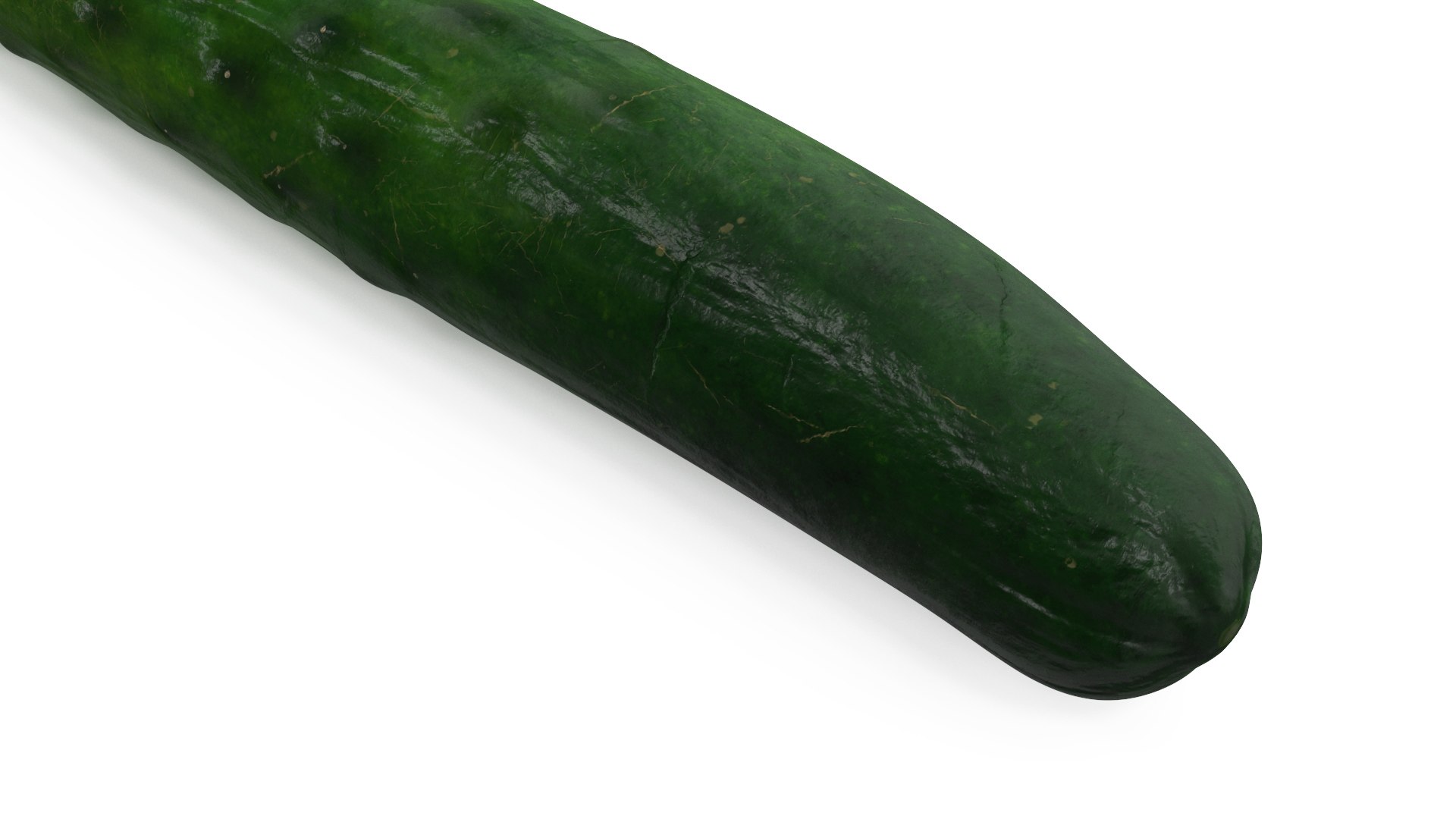3D Long Cucumber Model - TurboSquid 1982308
