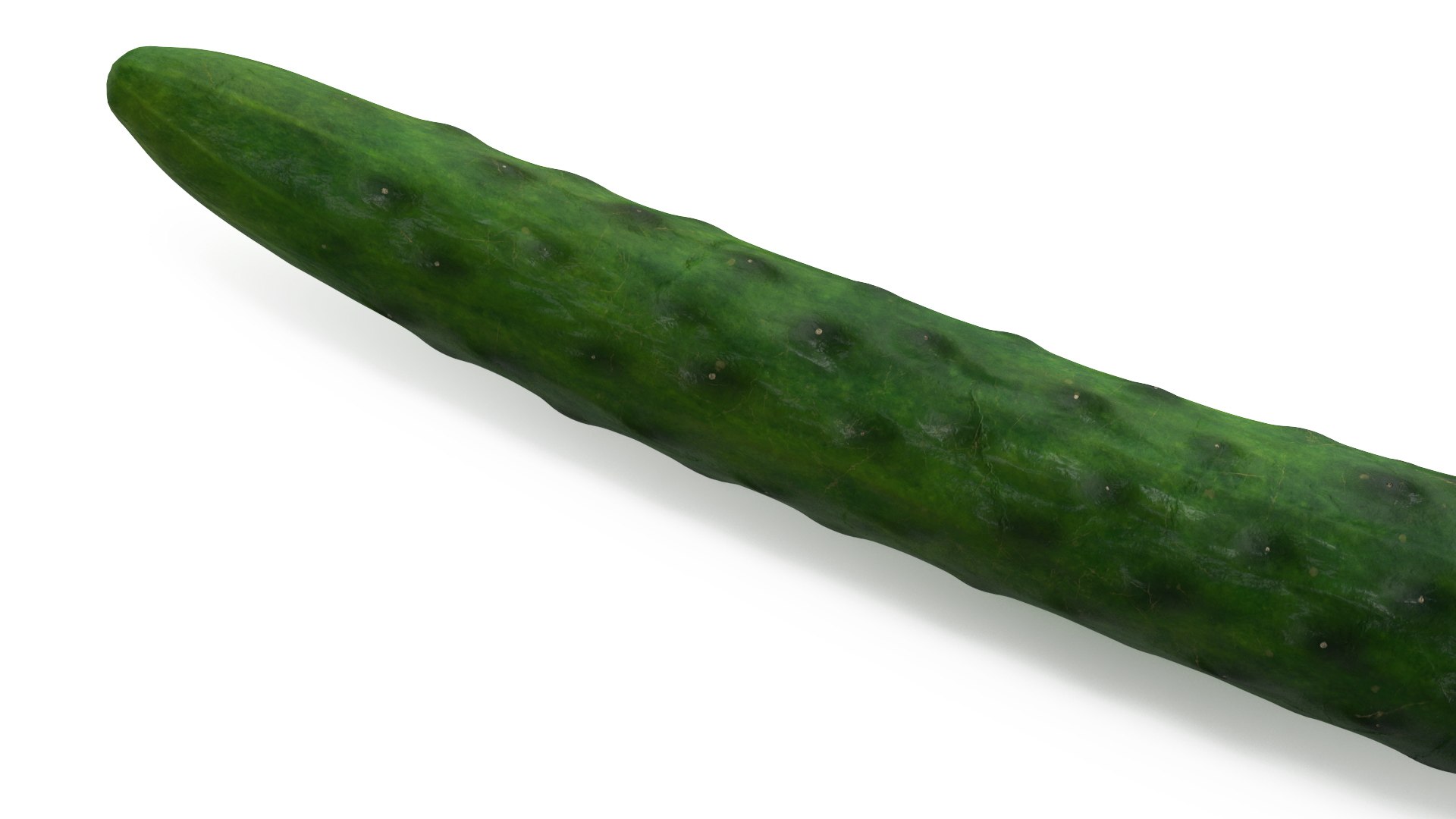 3D Long Cucumber Model - TurboSquid 1982308
