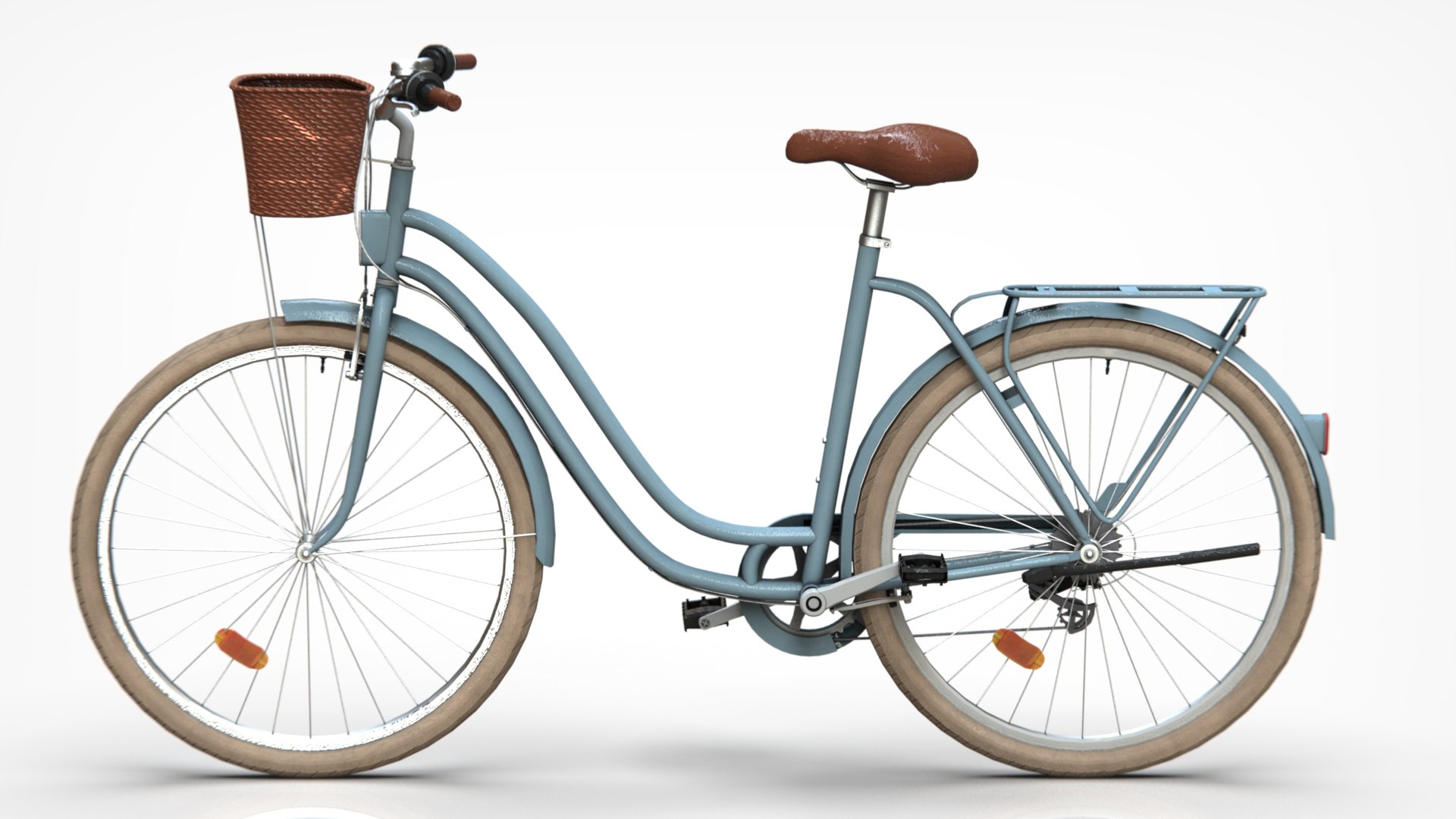 3D Classic City Bike Model - TurboSquid 1969335