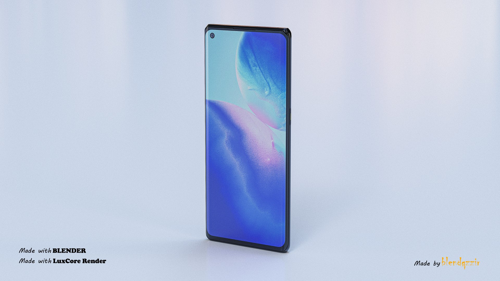 5g oppo reno 3D - TurboSquid 1670134