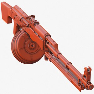 Machine Gun 3D Models for Download | TurboSquid