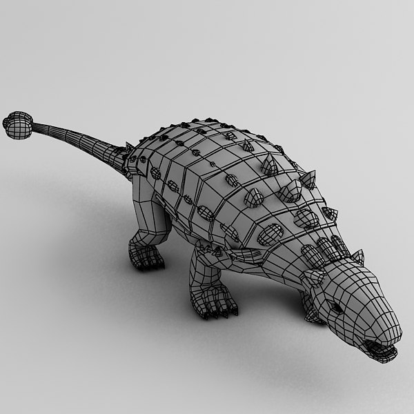 3d euoplocephalus model