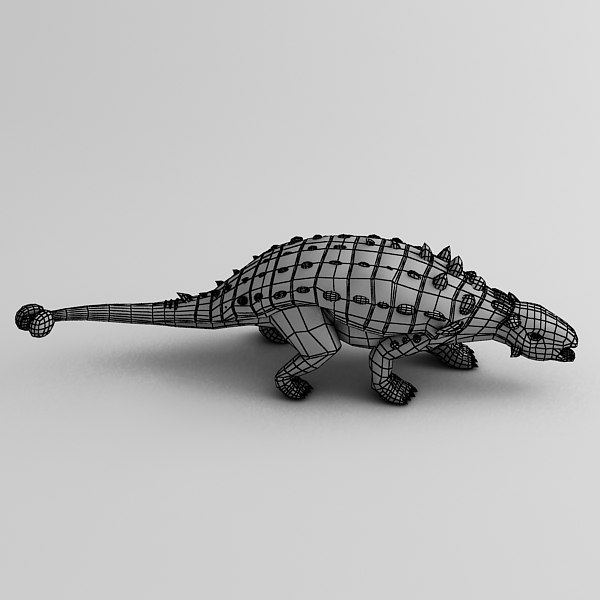 3d euoplocephalus model