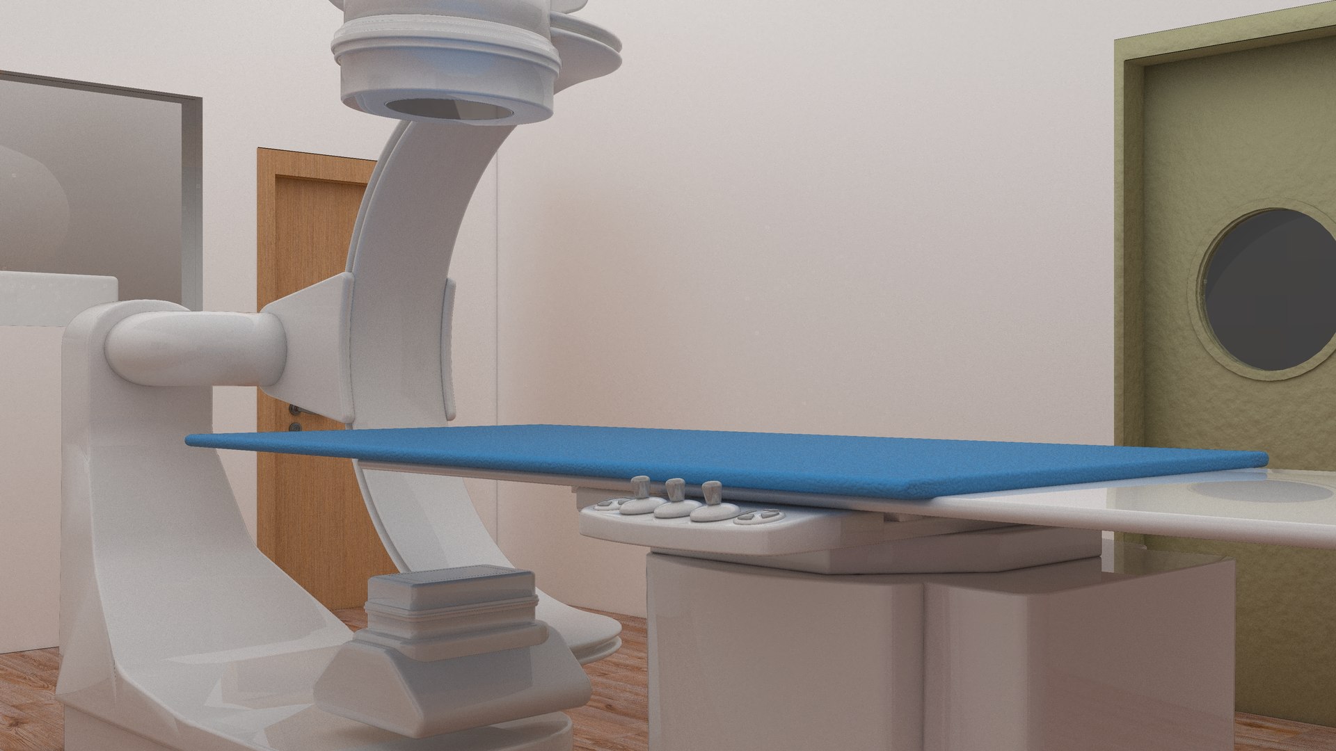 3D Radiotherapy Unit - TurboSquid 2060687