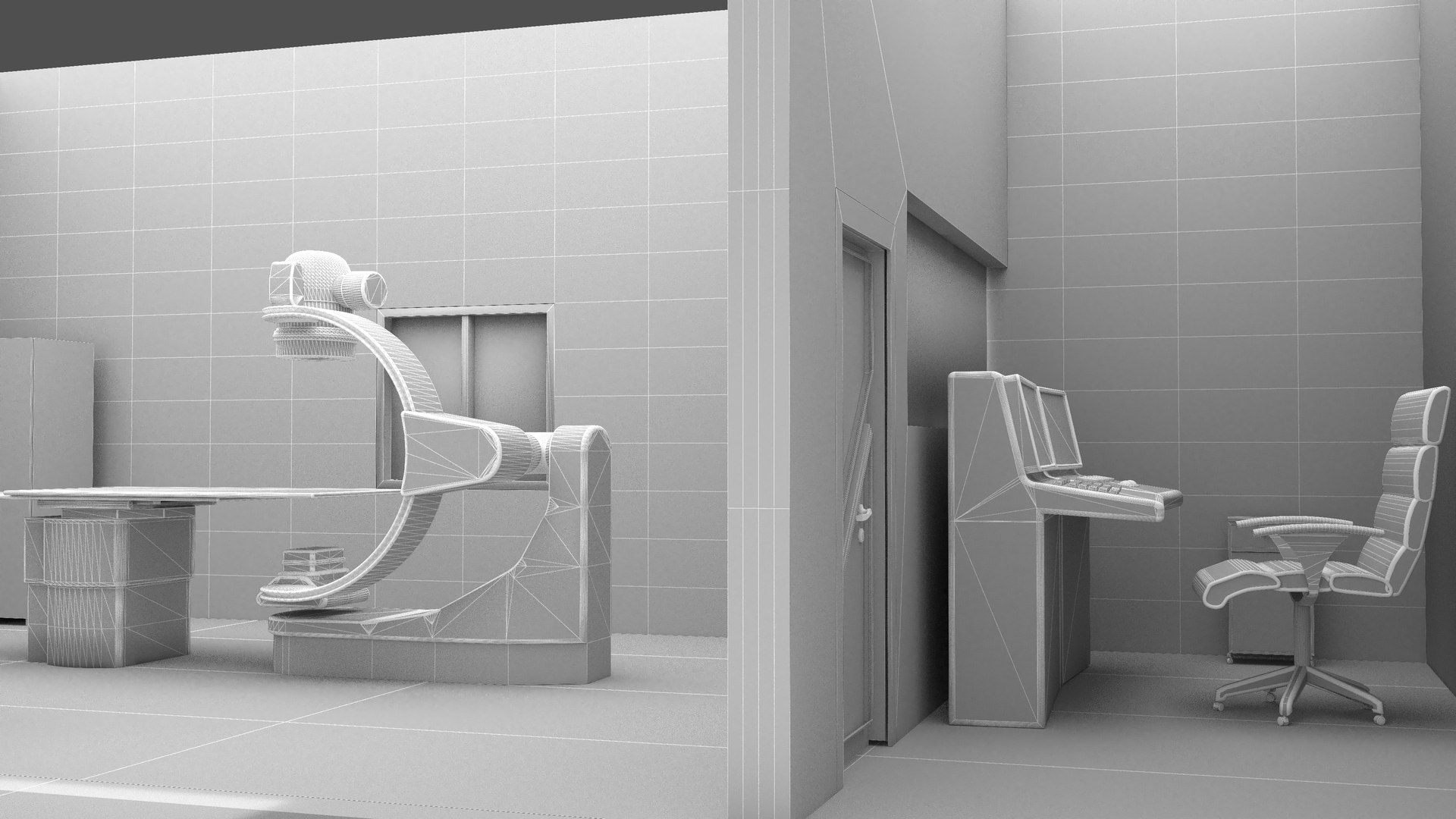 3D Radiotherapy Unit - TurboSquid 2060687