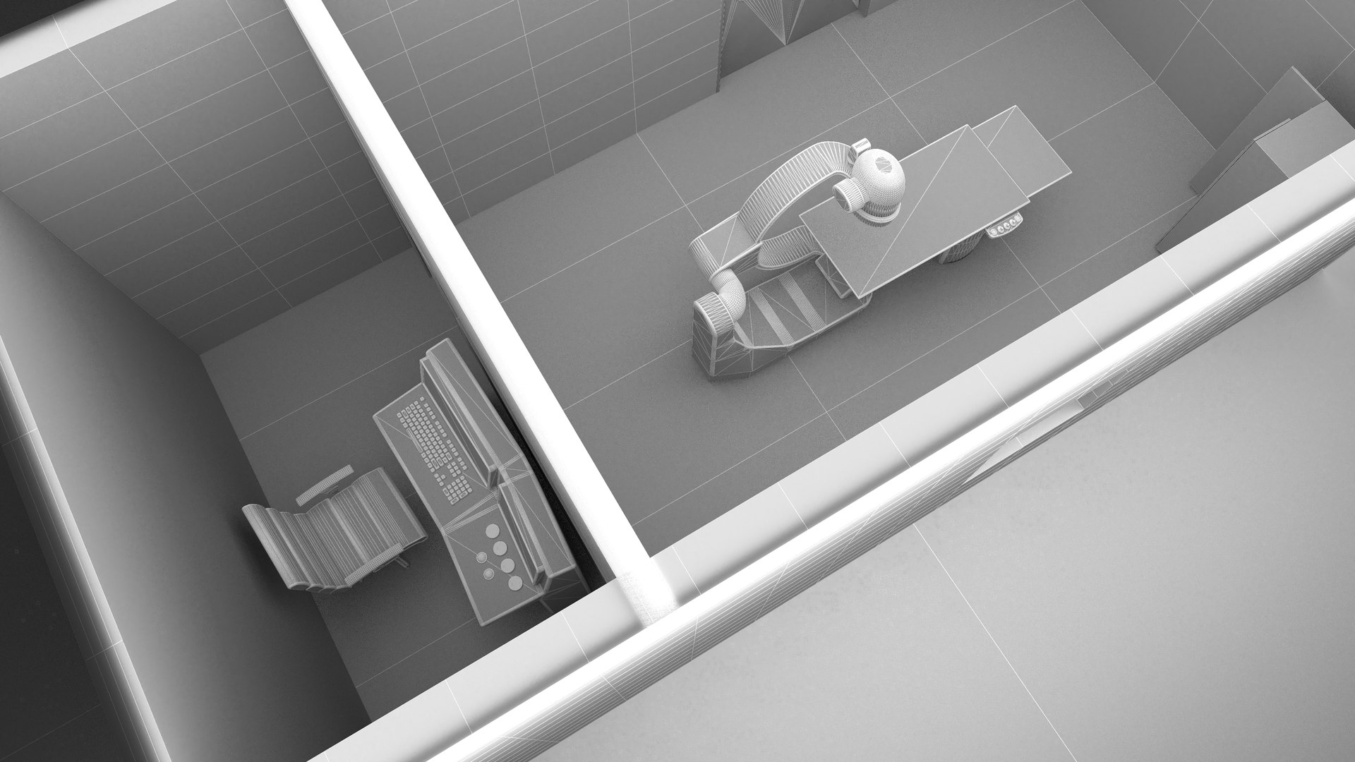 3D Radiotherapy Unit - TurboSquid 2060687