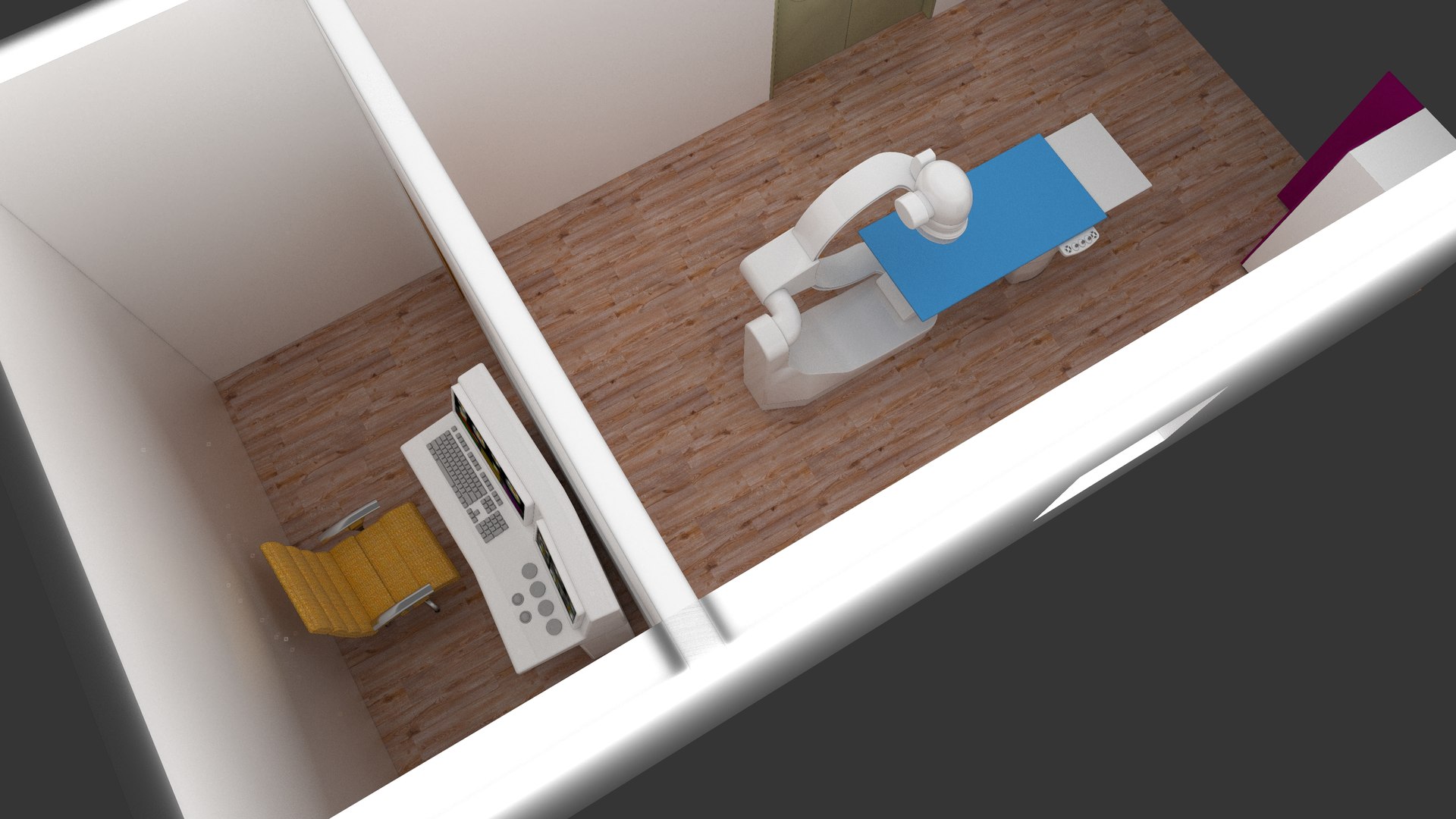 3D Radiotherapy Unit - TurboSquid 2060687