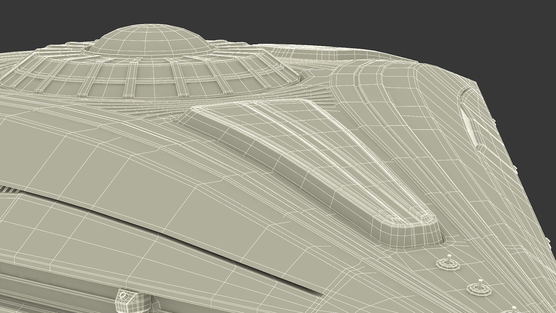 3D Triangle UFO Ship - TurboSquid 2376828