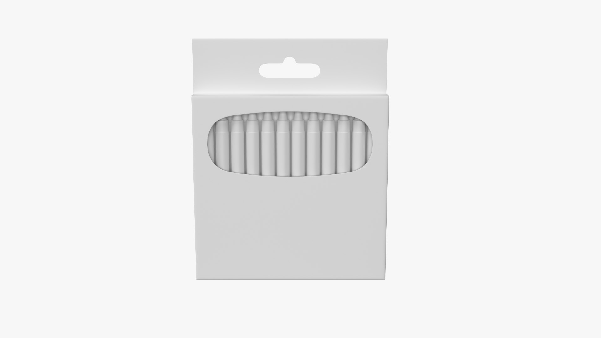 Crayon Box 3D Model - TurboSquid 1759876