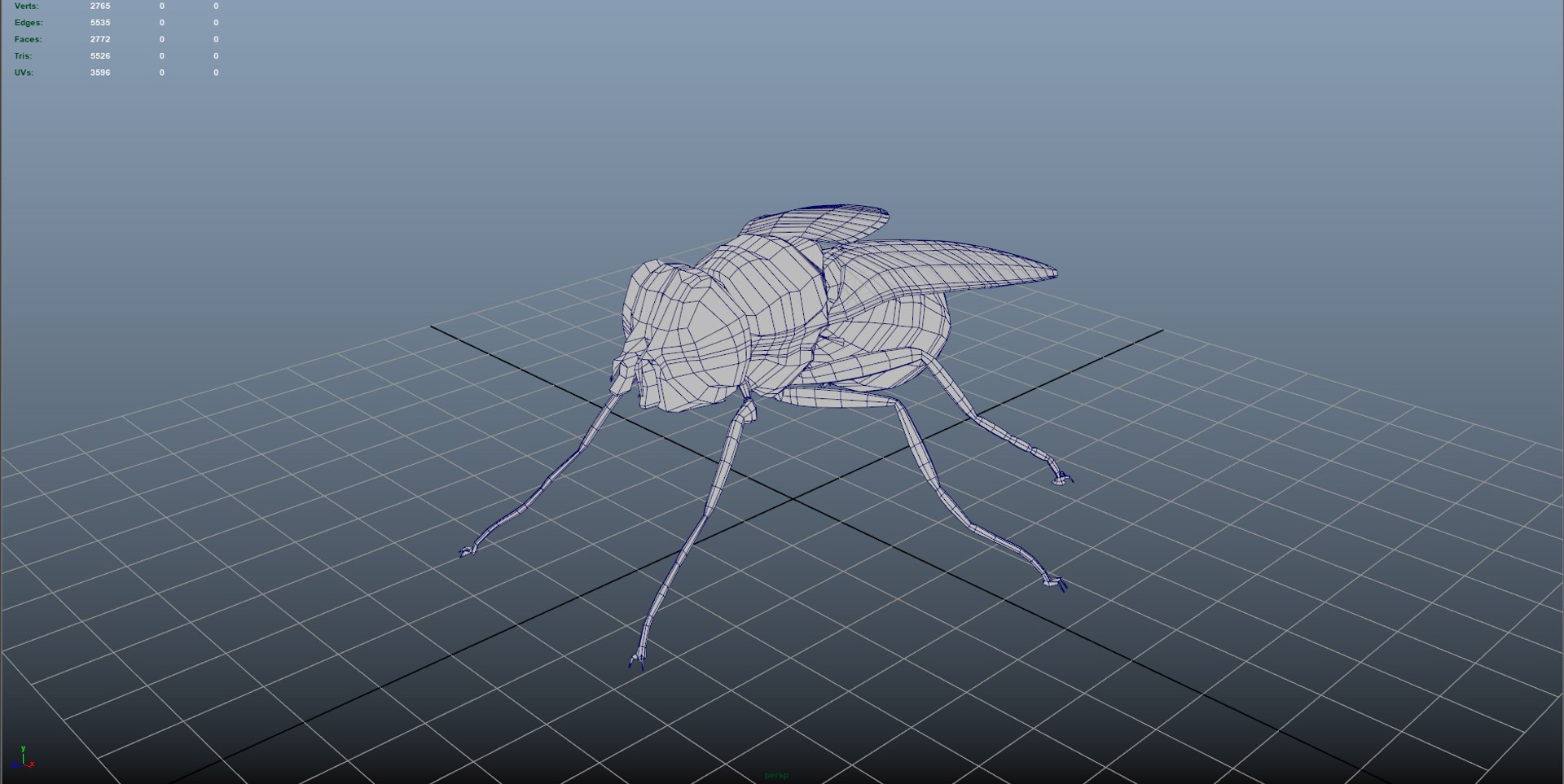 3D Model Fly - TurboSquid 1422472