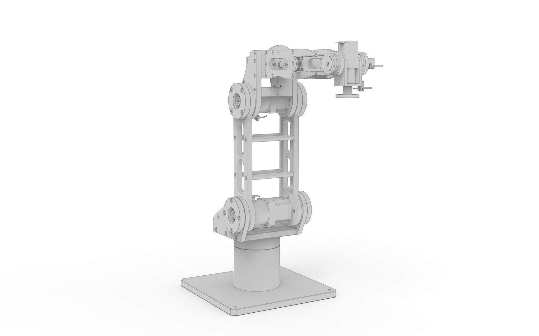 Manufacturable 6-Axis Robot Arm 3D - TurboSquid 1866481