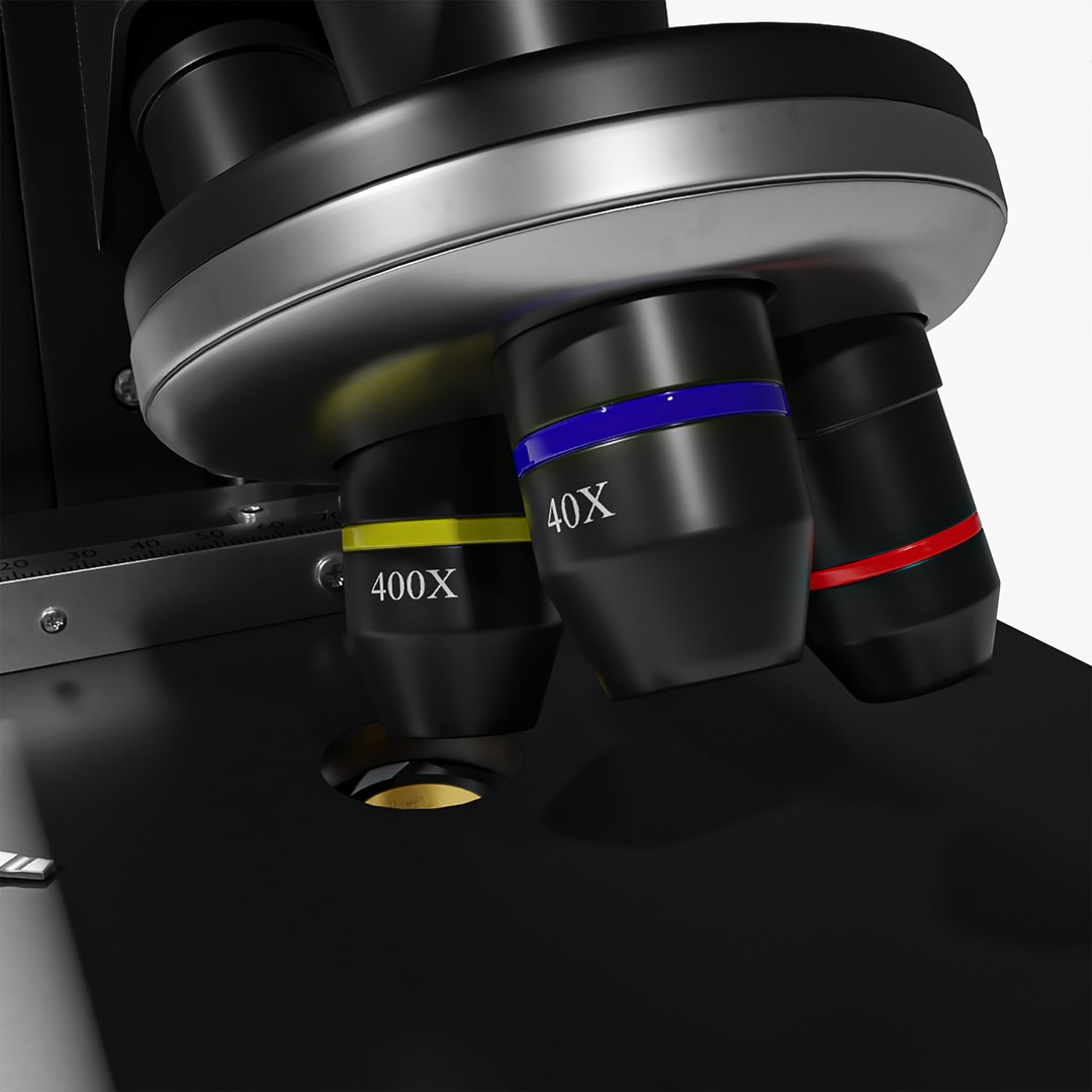3D Digital Lab Student Microscope Model - TurboSquid 2216853