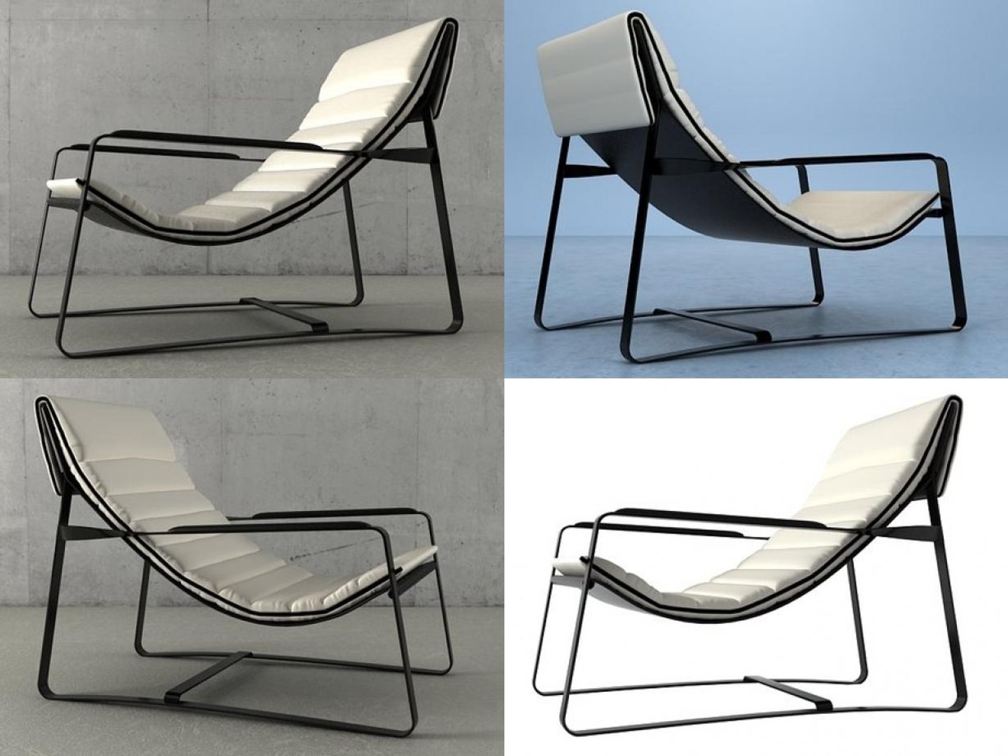 3D hopper minotti model - TurboSquid 1185264