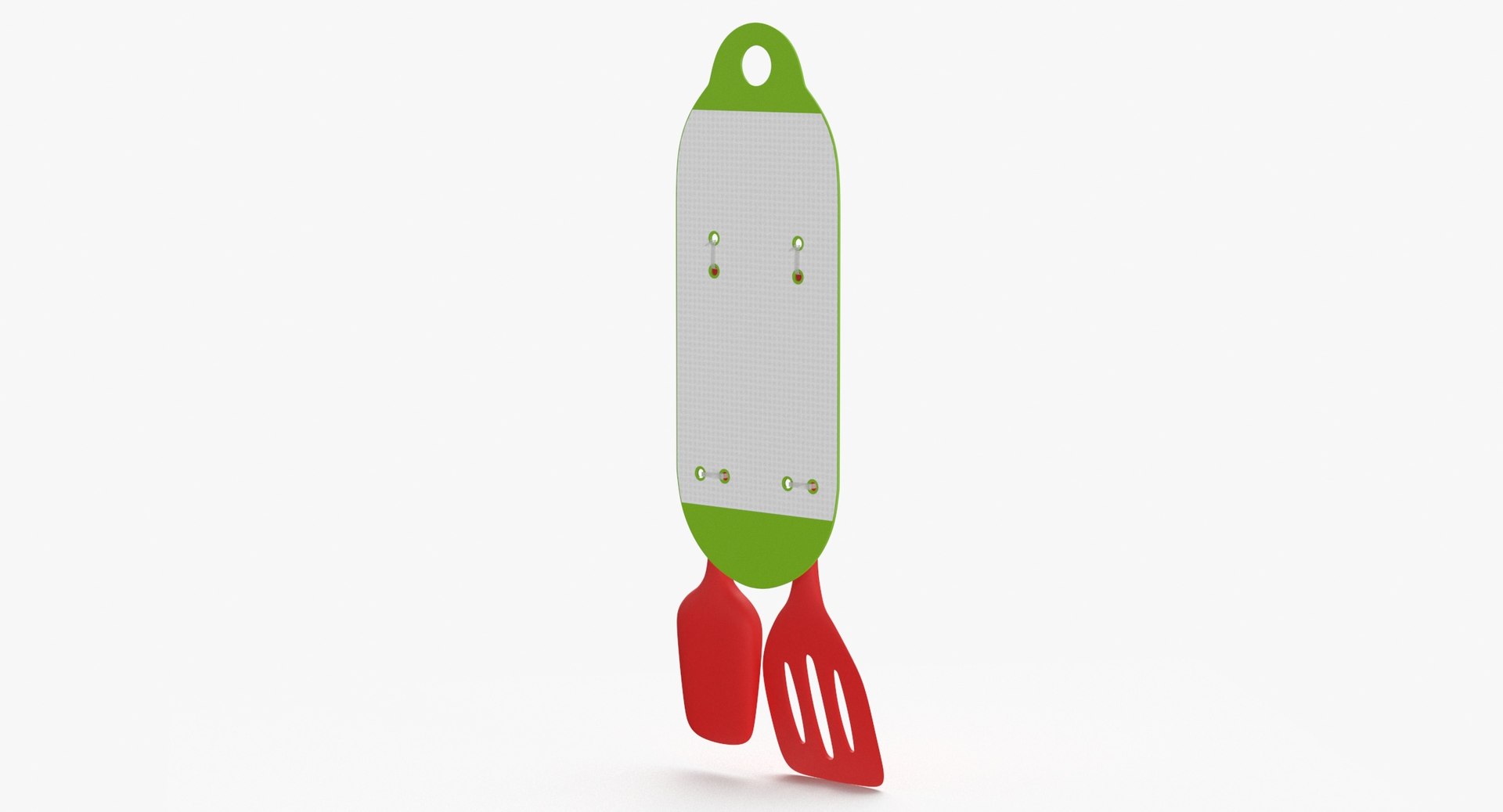 Spatula Pack Type 01 Black Gray And Red Blank 3D Model - TurboSquid 2139886