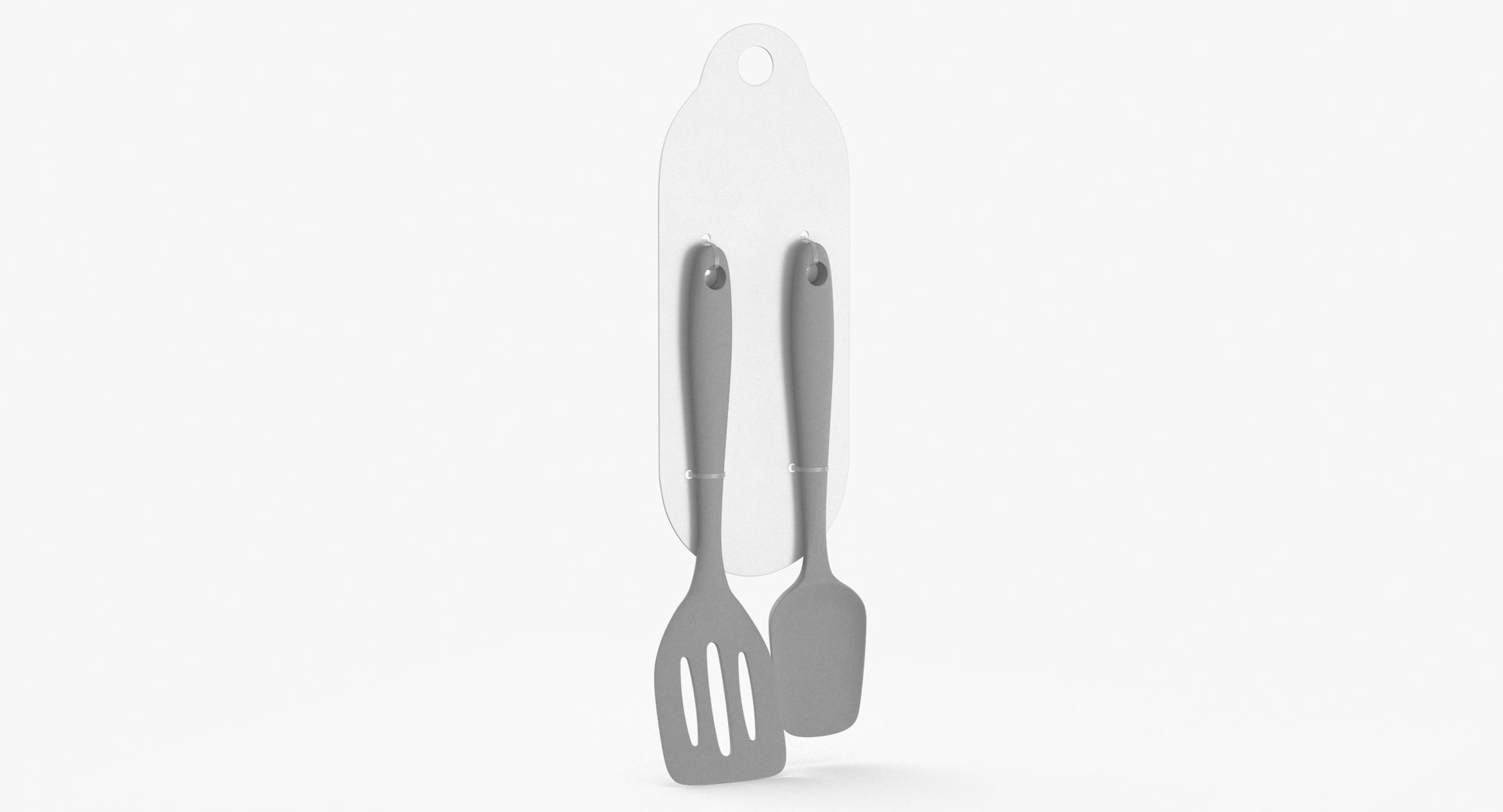 Spatula Pack Type 01 Black Gray And Red Blank 3D Model - TurboSquid 2139886