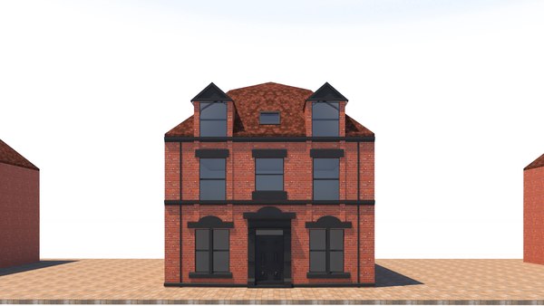 3D model house victorian build - TurboSquid 1663839