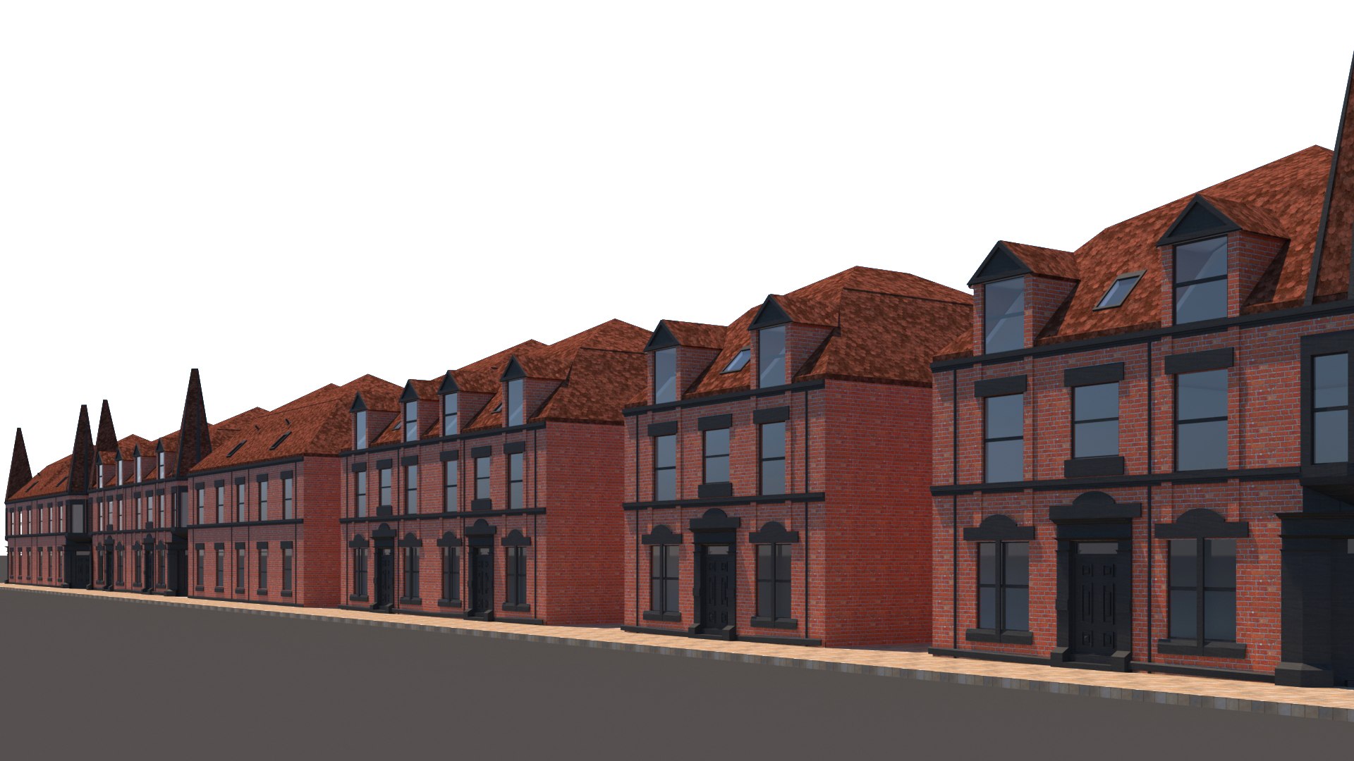 3D Model House Victorian Build - TurboSquid 1663839