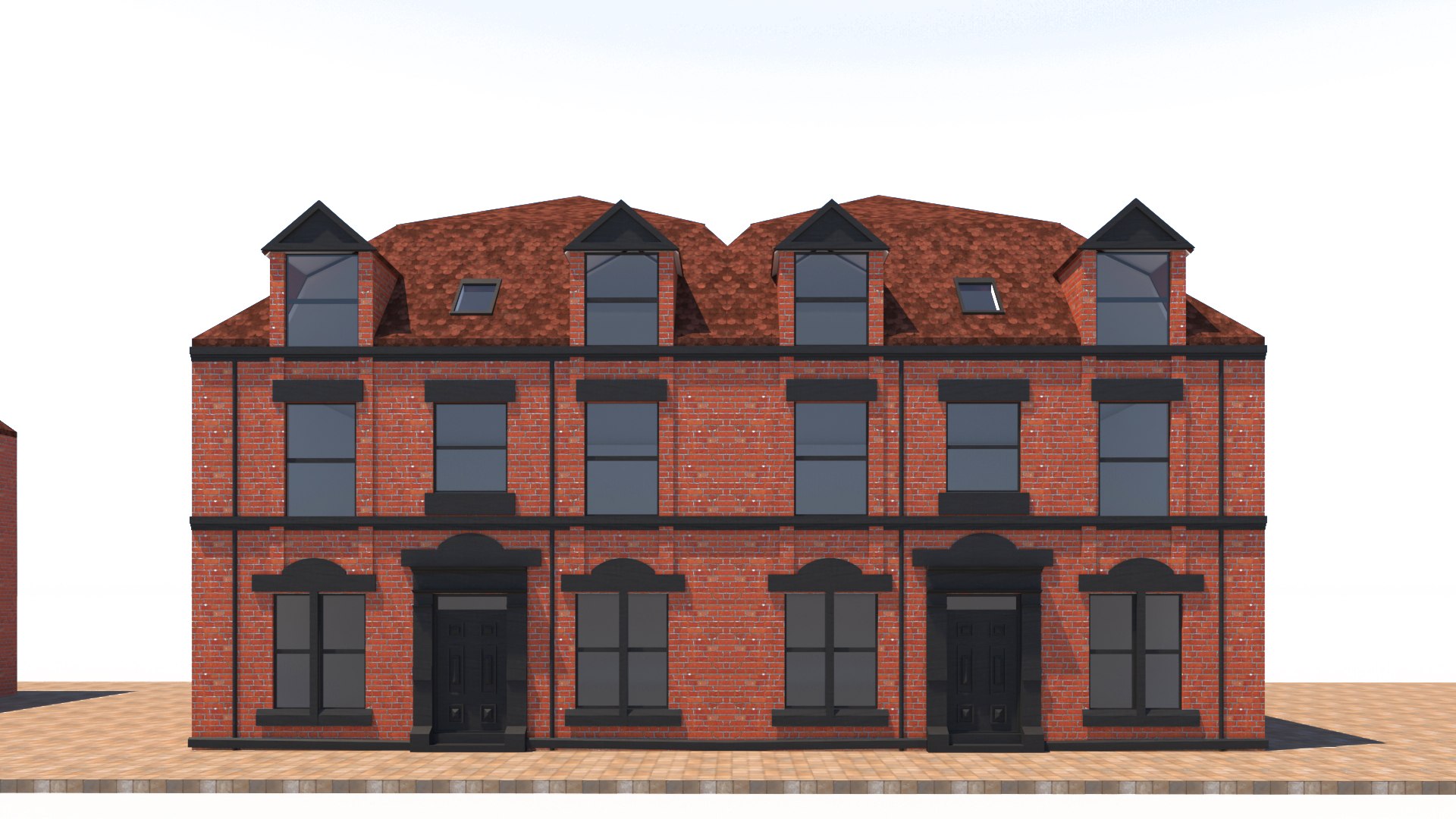 3D Model House Victorian Build - TurboSquid 1663839