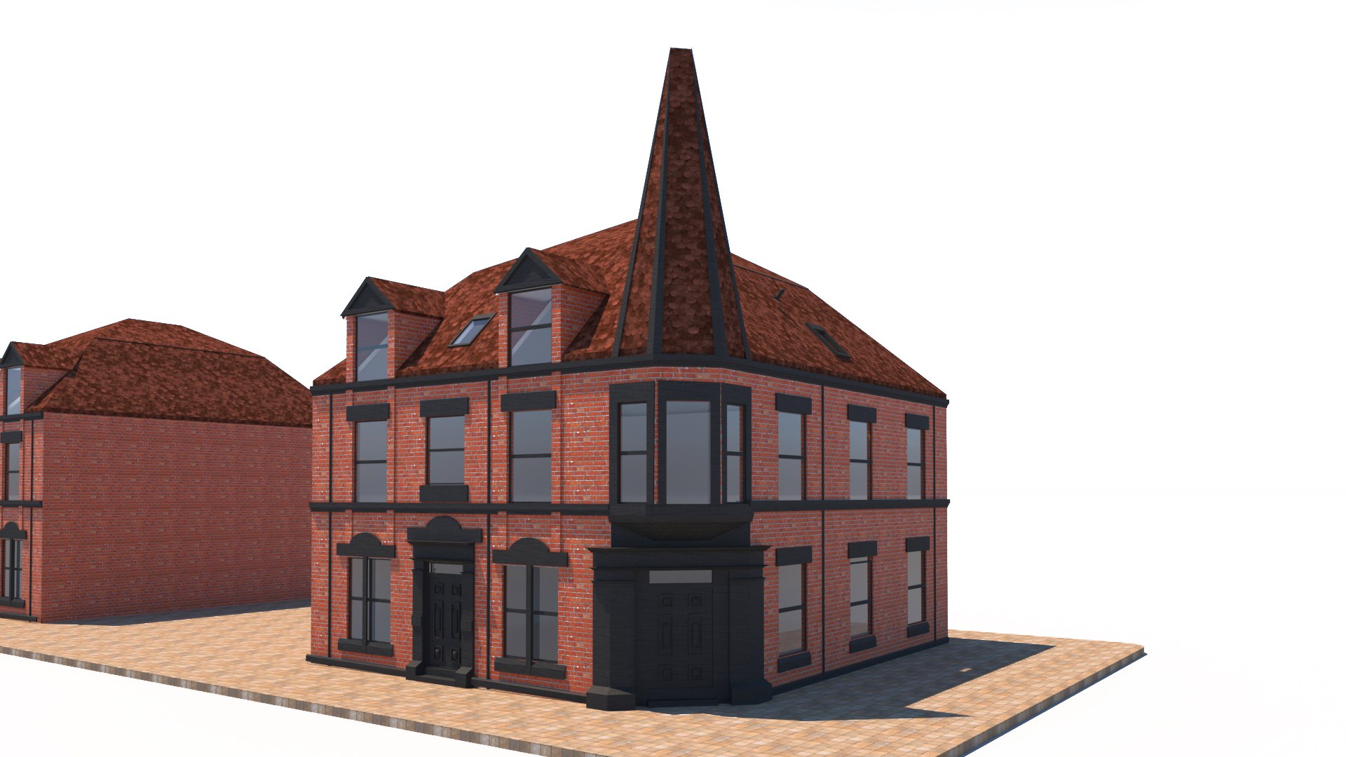 3D Model House Victorian Build - TurboSquid 1663839