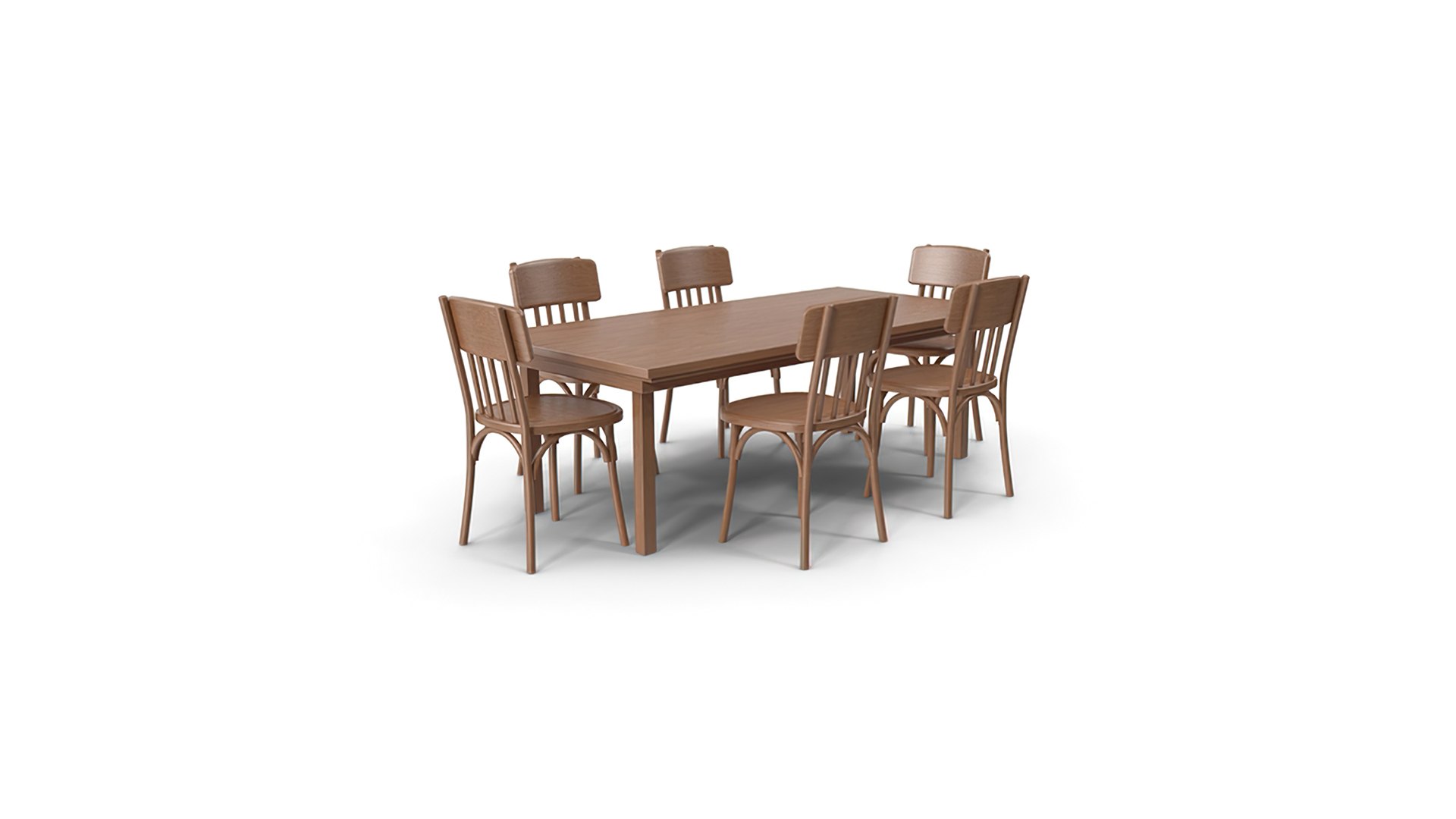 3D model Table And Chairs - TurboSquid 2167370