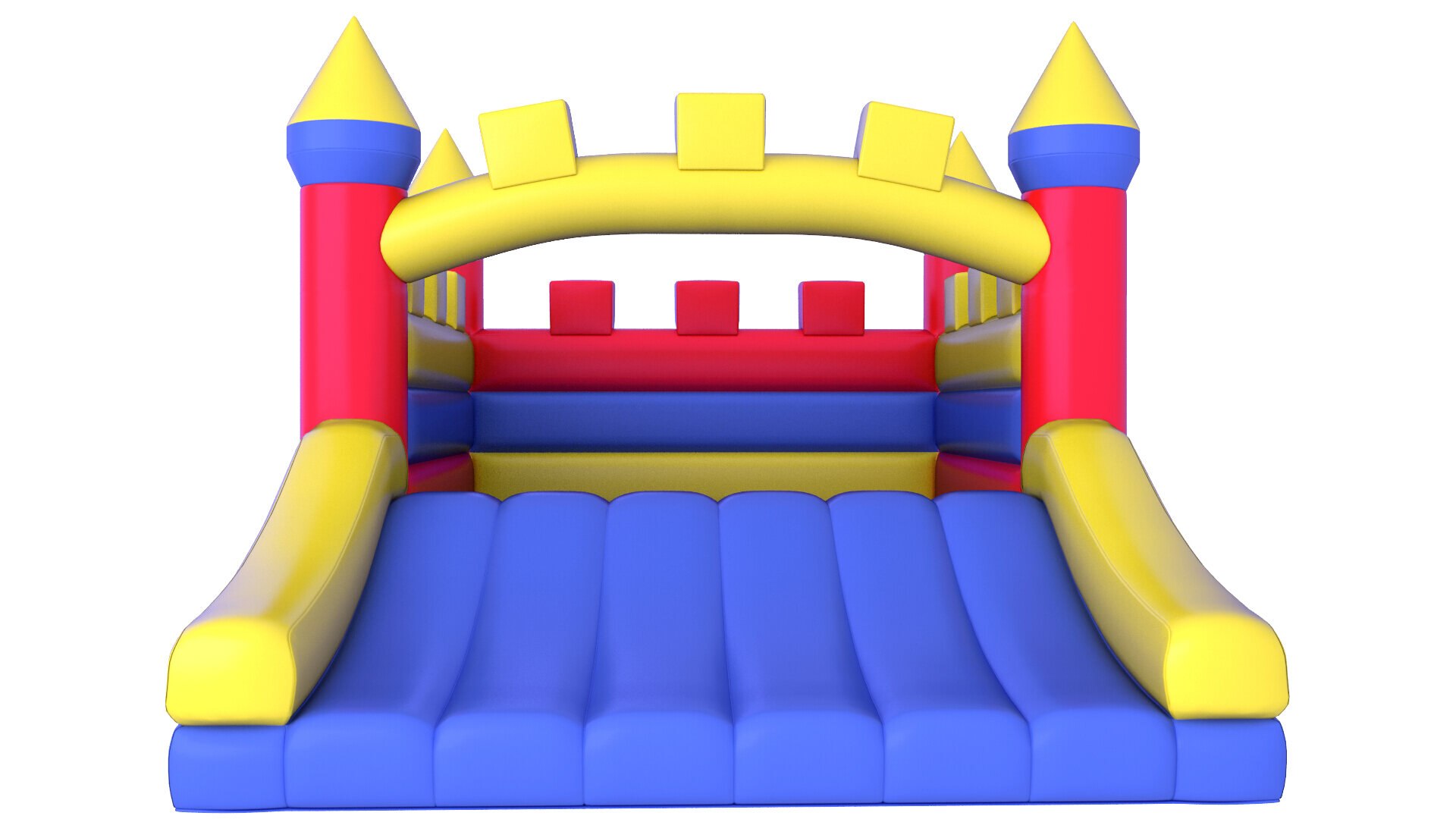 3D Model Bouncy Castle 3 - TurboSquid 2257461