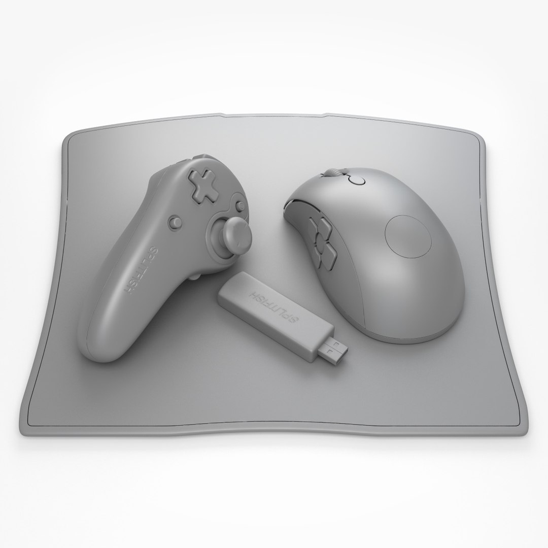 3d model of splitfish fragfx shark