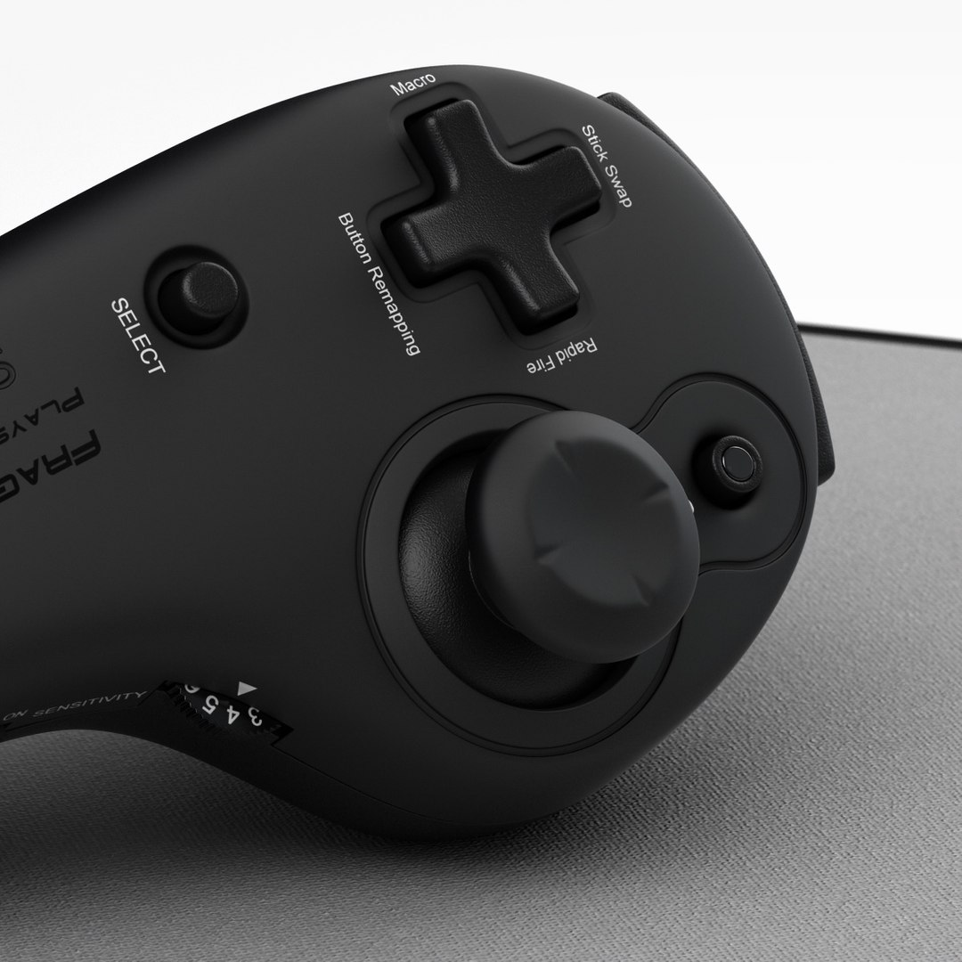 3d model of splitfish fragfx shark