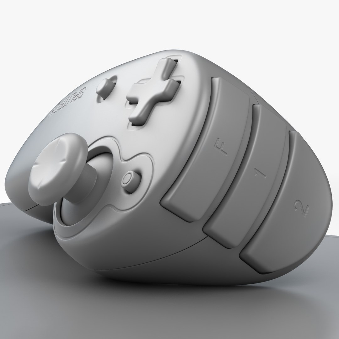 3d model of splitfish fragfx shark